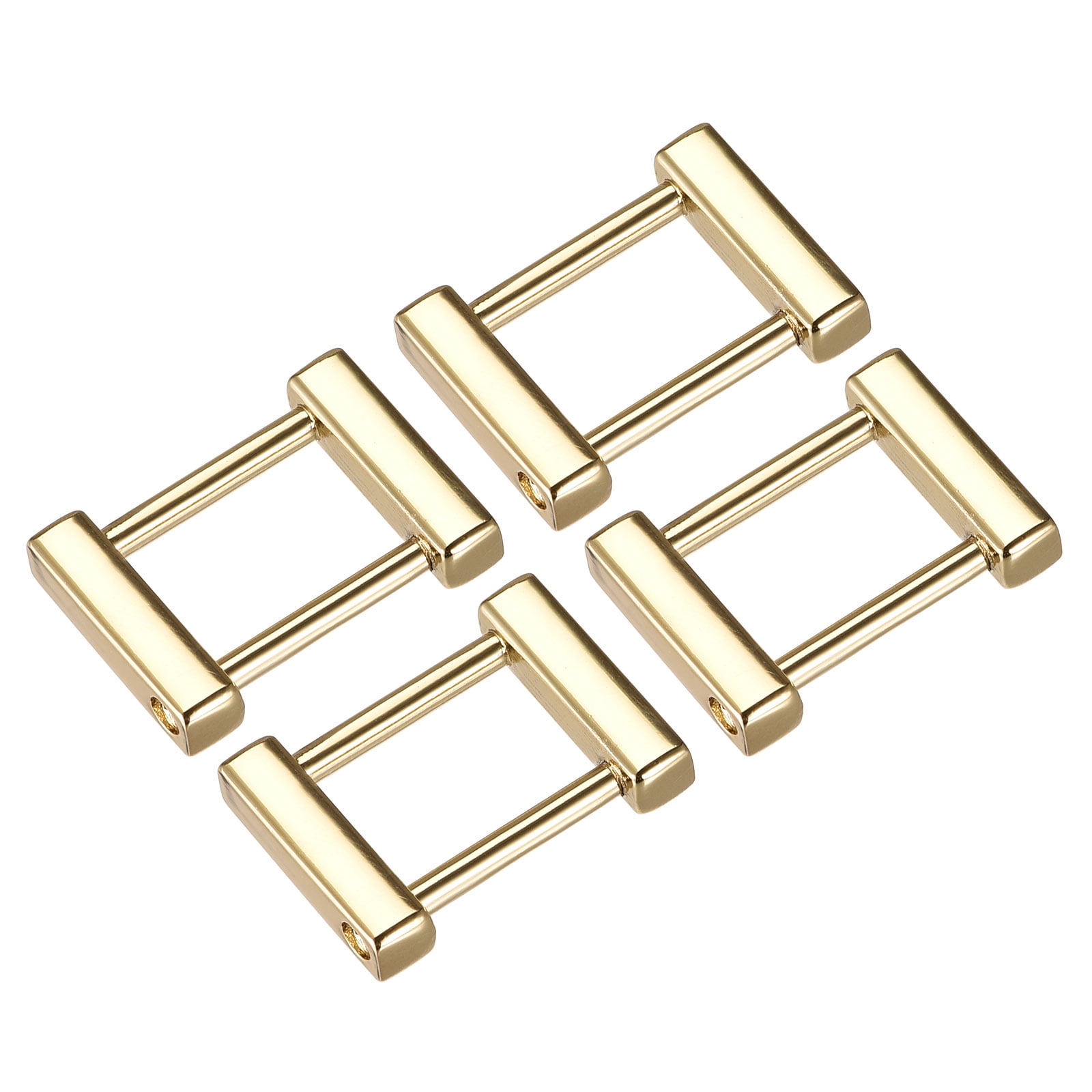 Uxcell 0.98 Inch Rectangle Screw Ring Buckle Strap Connector Bag Loop ...