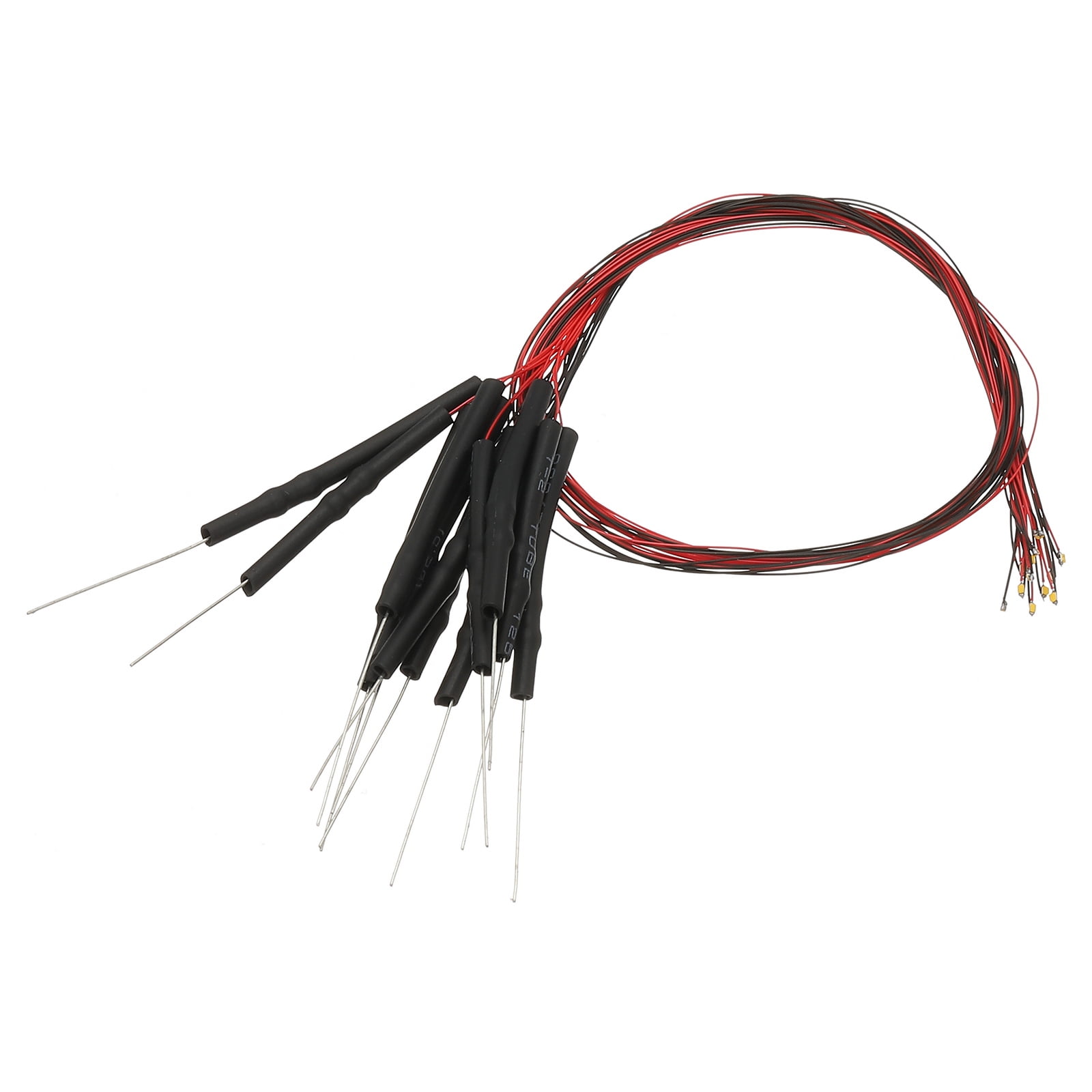 Uxcell 0402 Pre-Wired Micro LED, 12 Pcs 9-12V Pre-soldered Mini Light ...