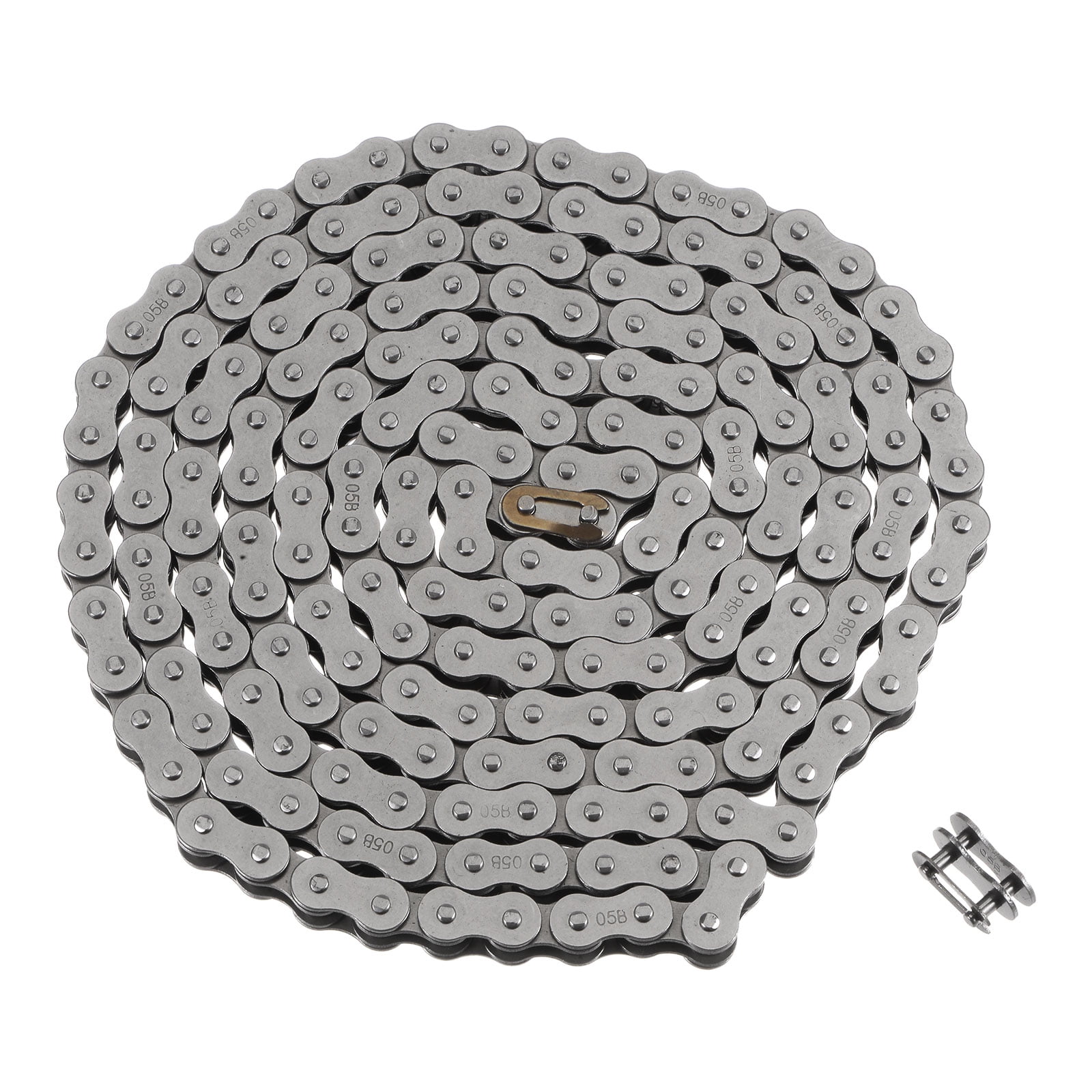 Uxcell 05B Metric Standard Roller Chain 5 Feet Carbon Steel Chains 8mm ...