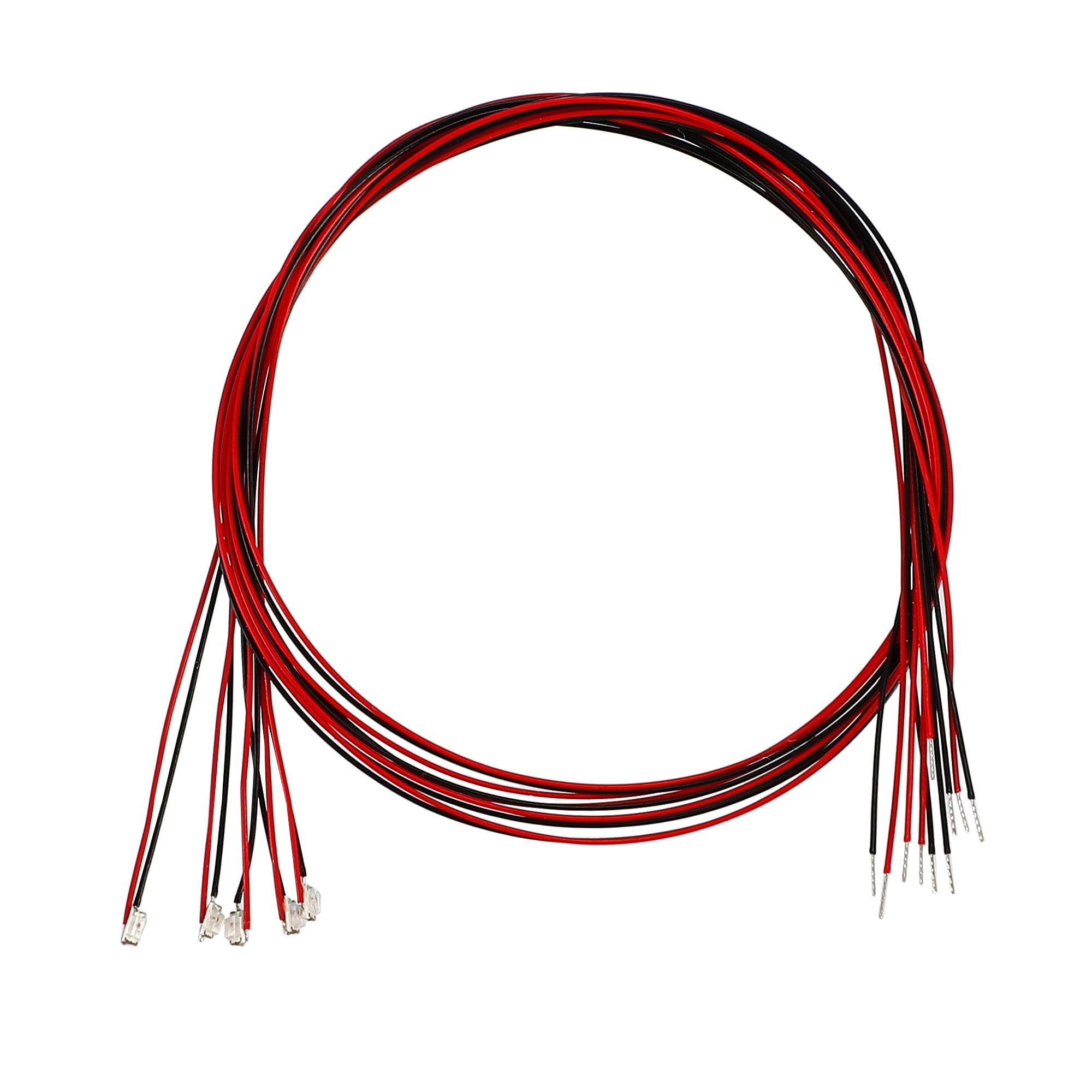 Uxcell 0603 DC 1.8-1.9V Surface Mounted Devices Prewired Micro LED ...