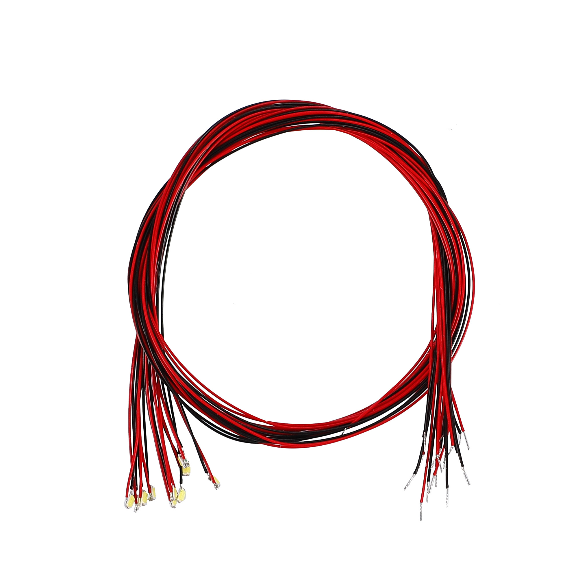 Uxcell 0603 DC 2.8-3V Surface Mounted Devices Prewired Micro LED Light ...