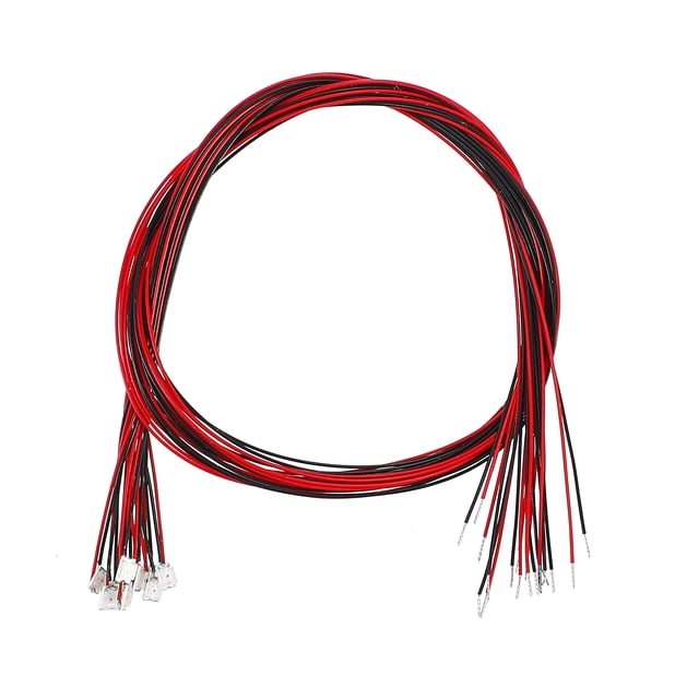 Uxcell 0805 DC 1.8-1.9V Surface Mounted Devices Prewired Micro LED ...