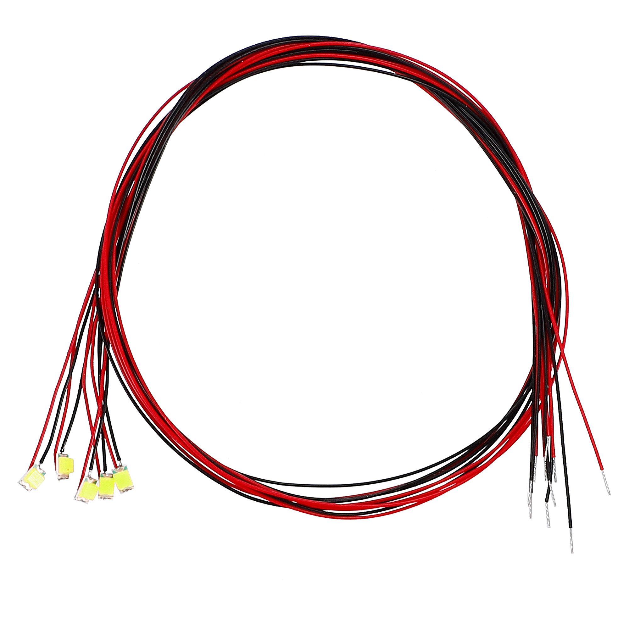 Uxcell 0805 DC 2.8-3V Surface Mounted Devices Prewired Micro LED Light ...