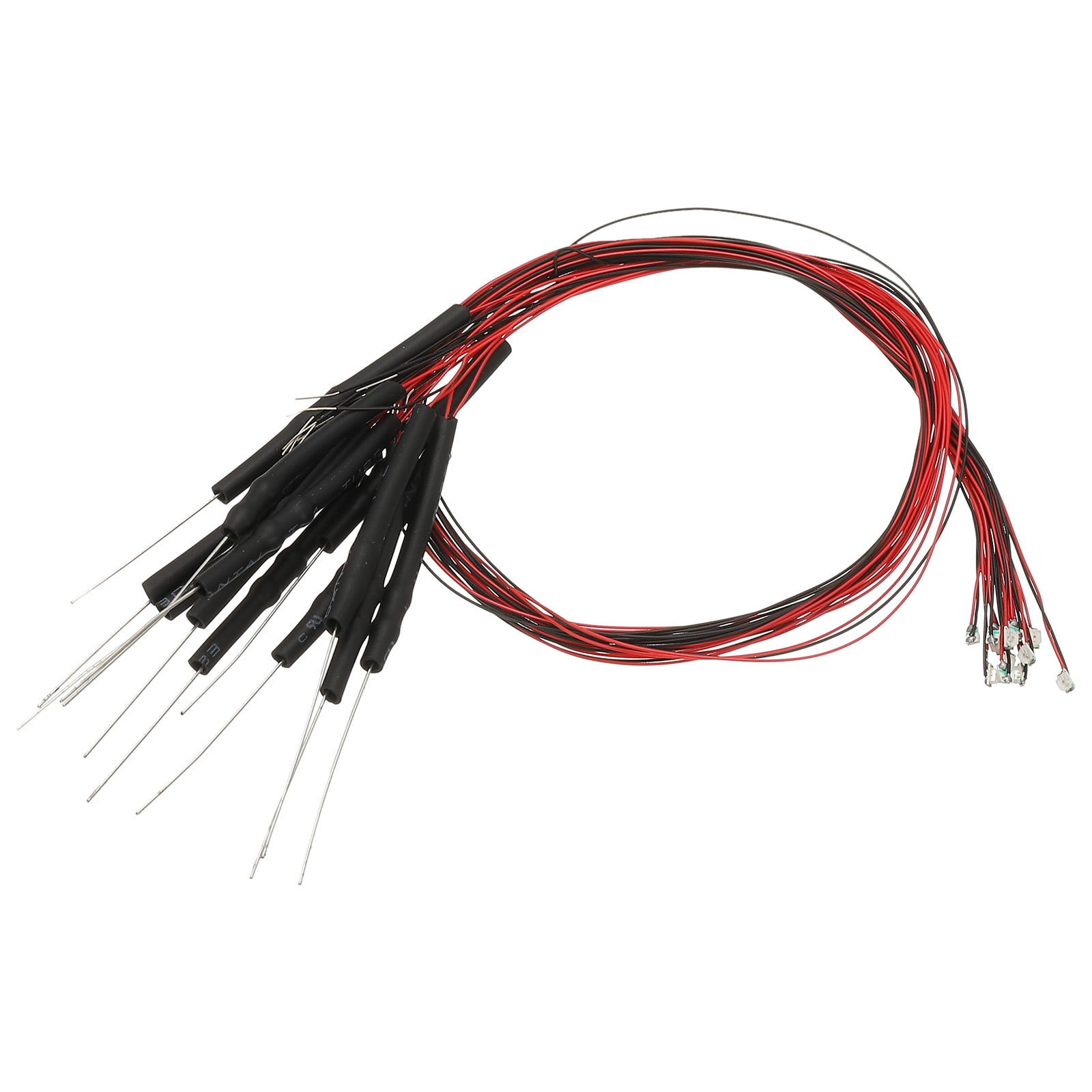 Uxcell 0805 Pre-Wired Micro LED, 12 Pcs 9-12V Pre-soldered Mini Light ...