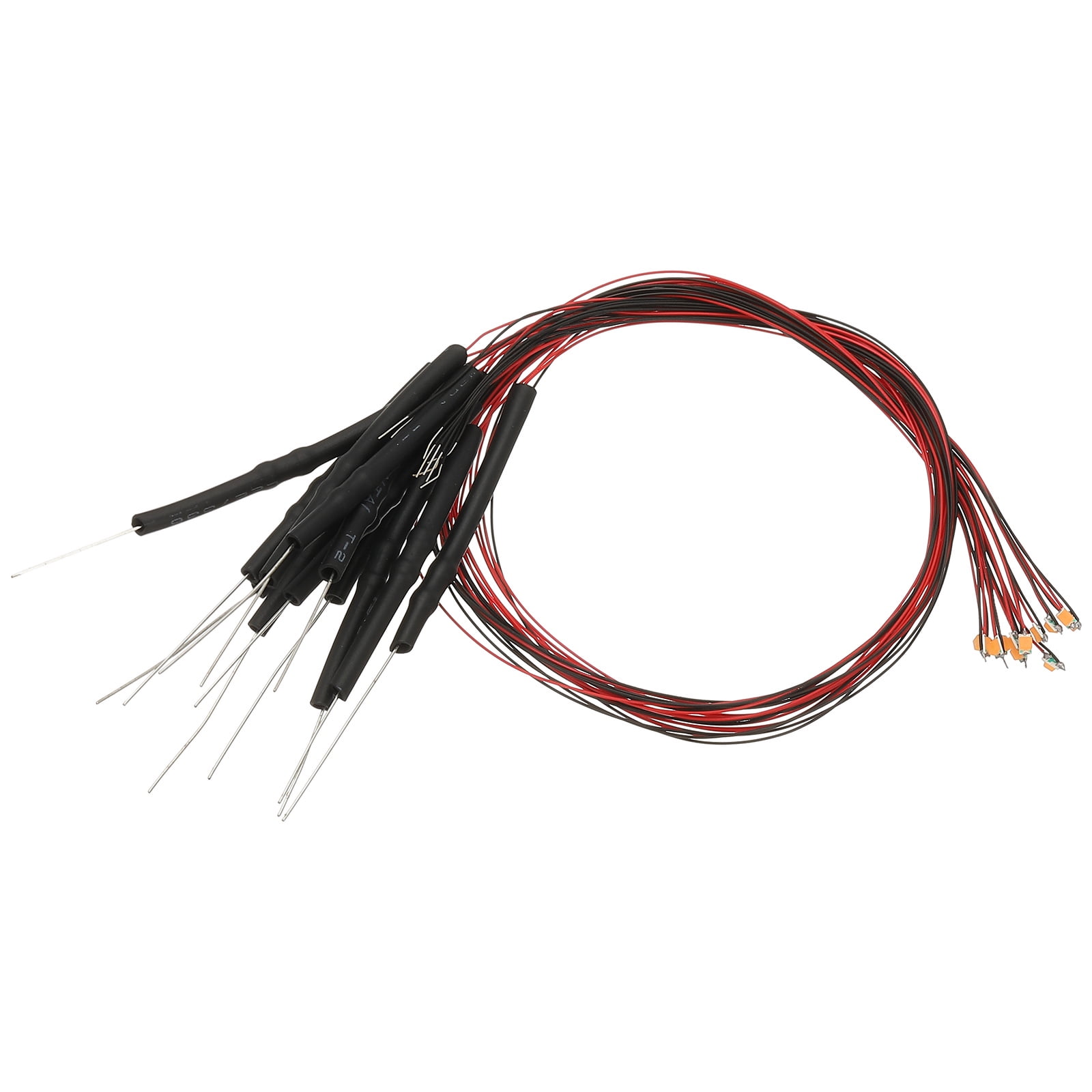 Uxcell 0805 Pre-Wired Micro LED, 12 Pcs 9-12V Pre-soldered Mini Light ...