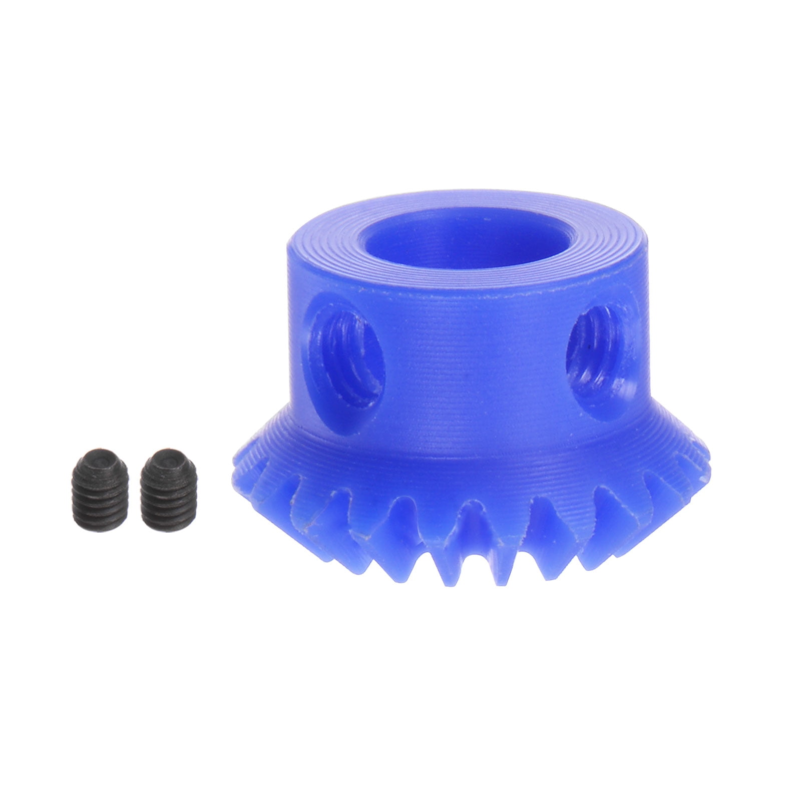Uxcell 1.0 Modulus 20 Teeth 8mm Inner Hole Plastic Tapered Bevel Gear ...