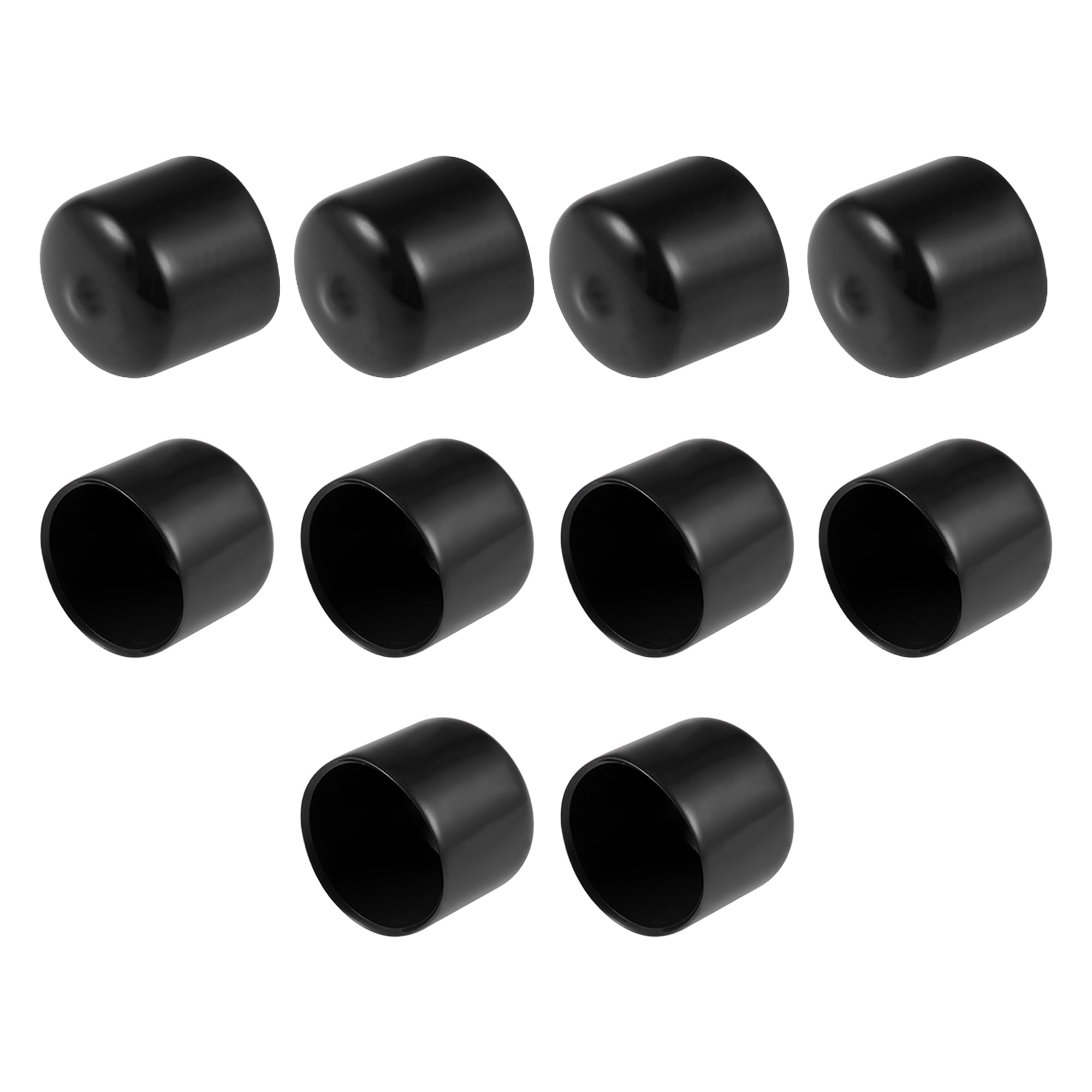 Uxcell 1.02'' Screw Thread Protectors Rubber Vinyl End Caps Rubber ...