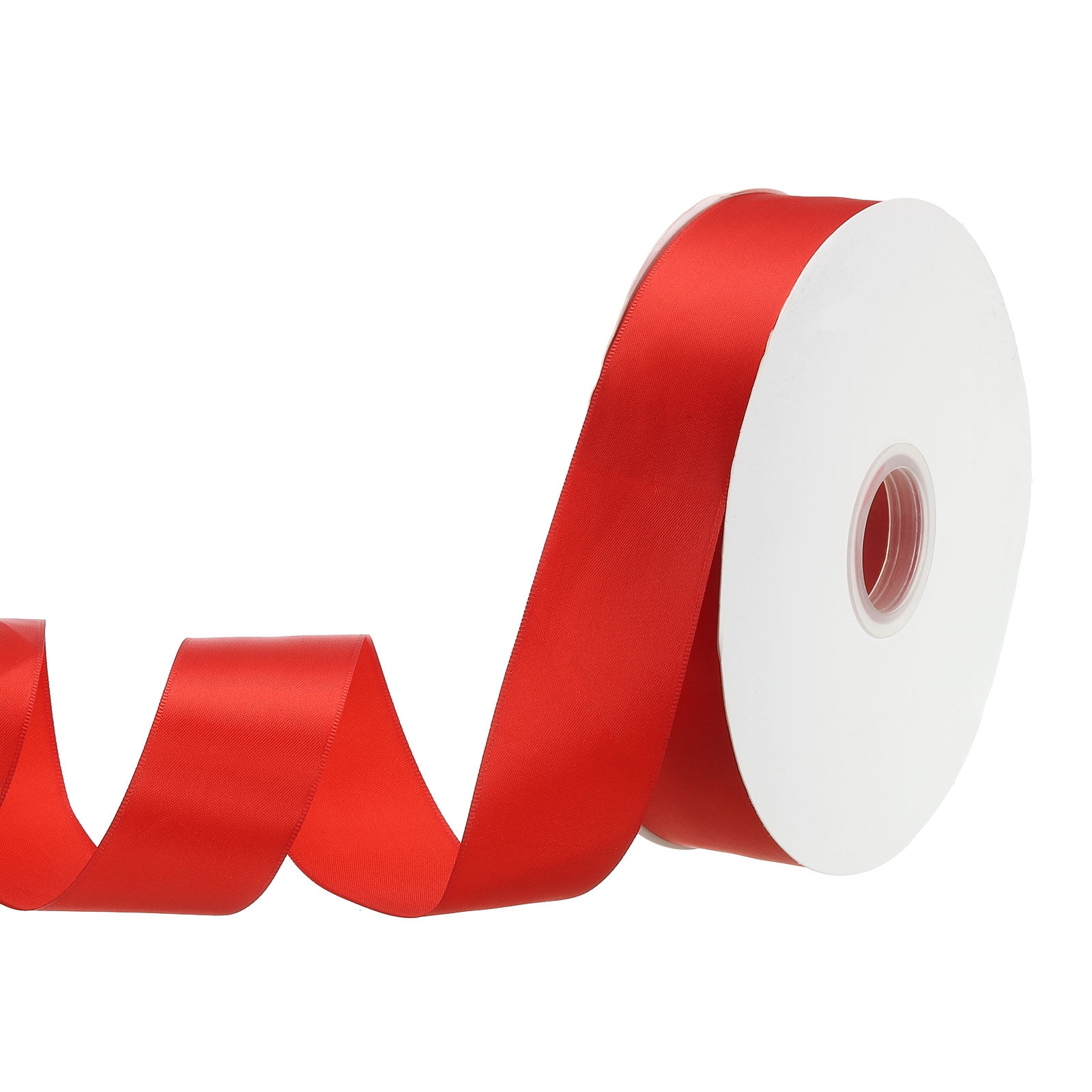 Uxcell 1 1/2 Inch x 100 Yard Satin Ribbon, Solid Color Gift Wrapping ...