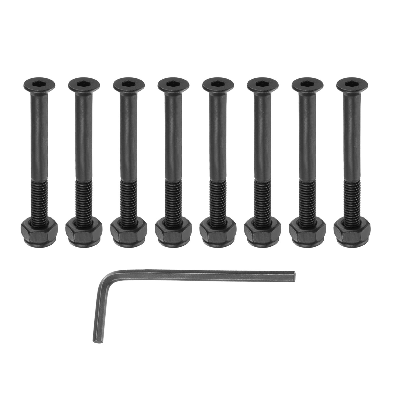 Uxcell 1-1/2" Skateboard Hardware Bolt Carbon Steel Truck Mounting ...