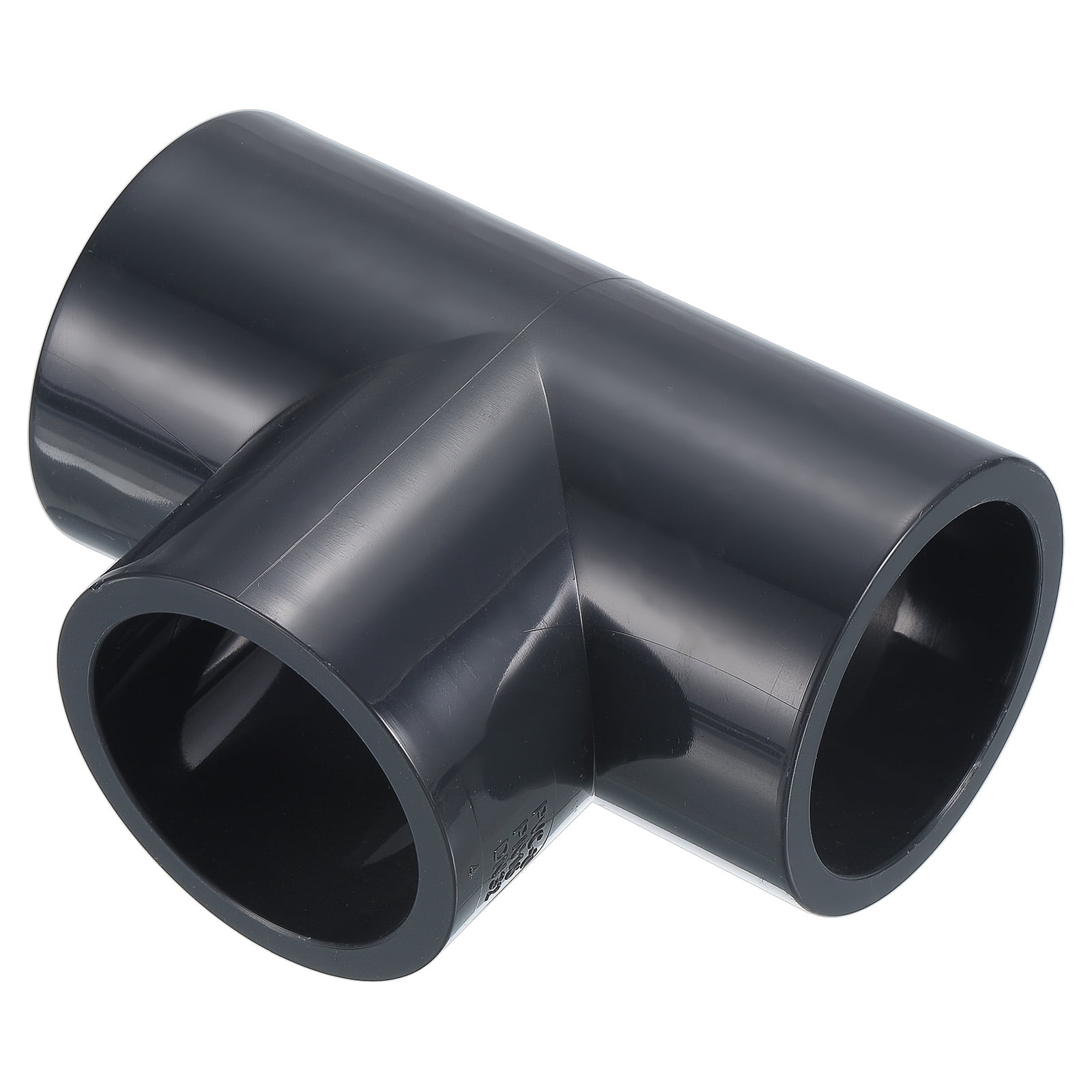 Uxcell 1-1/4" 3 Way UPVC Tee Pipe Fittings, Joint Coupling Pipe Adapter ...