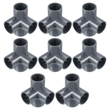 Uxcell 1 1/4" 5 Way Elbow Pipe Fittings UPVC, 1 Pack Joint Coupling ...