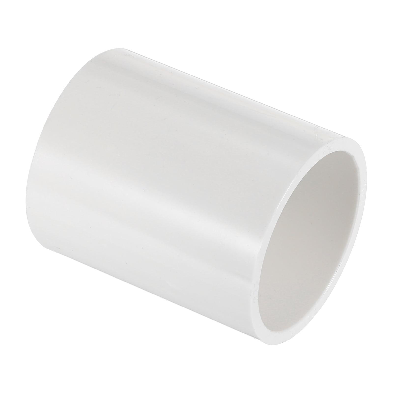 Uxcell 1-1/4" PVC Pipe Fitting Coupling Adapter 1 Pack Straight Pipe ...