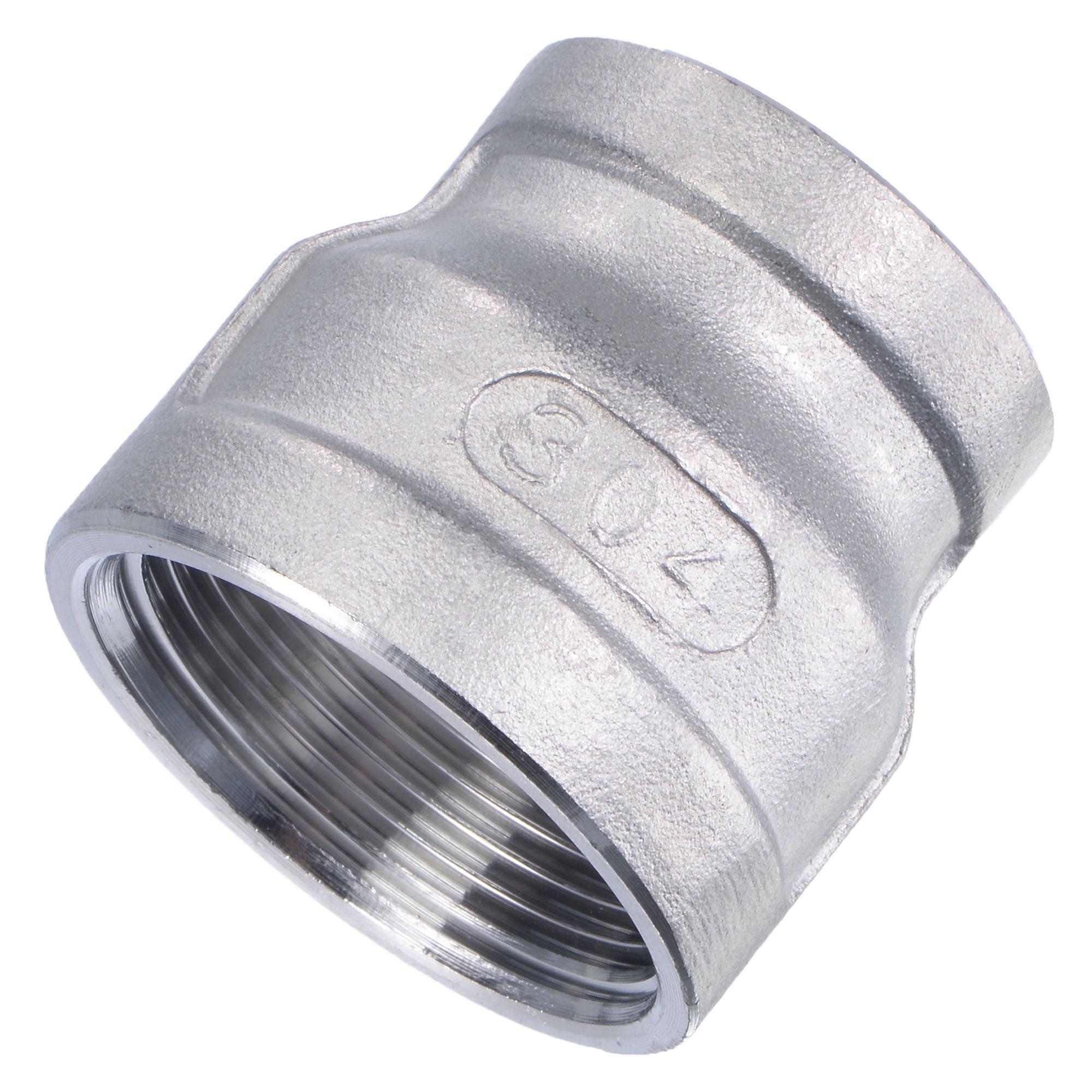 Uxcell 1-1/4x1 BSPT Female Thread Stainless Steel Reducer Pipe Fitting ...