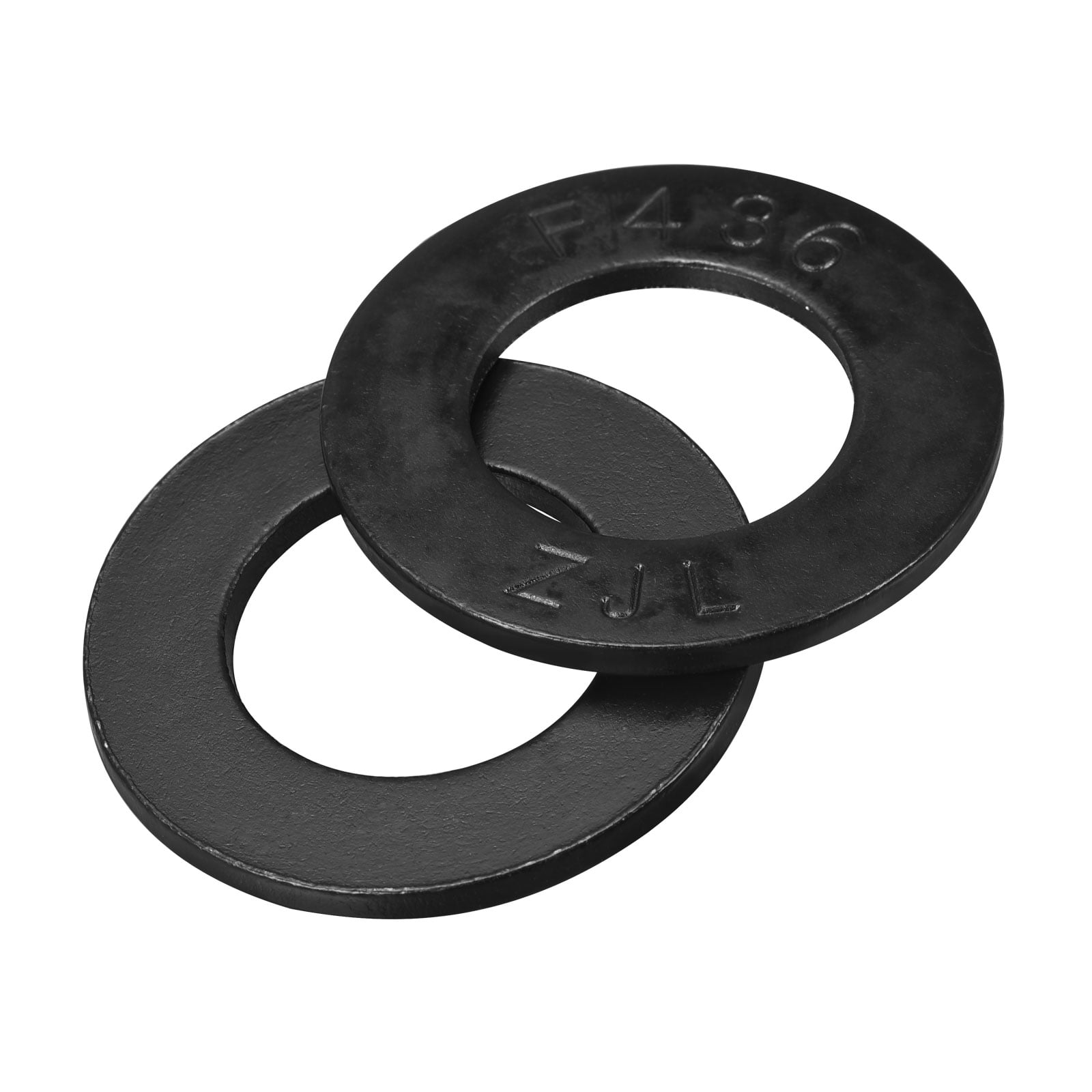 Uxcell 1-1/8-Inch Flat Washer, Alloy Steel Black Oxide Finish 10 Pack ...
