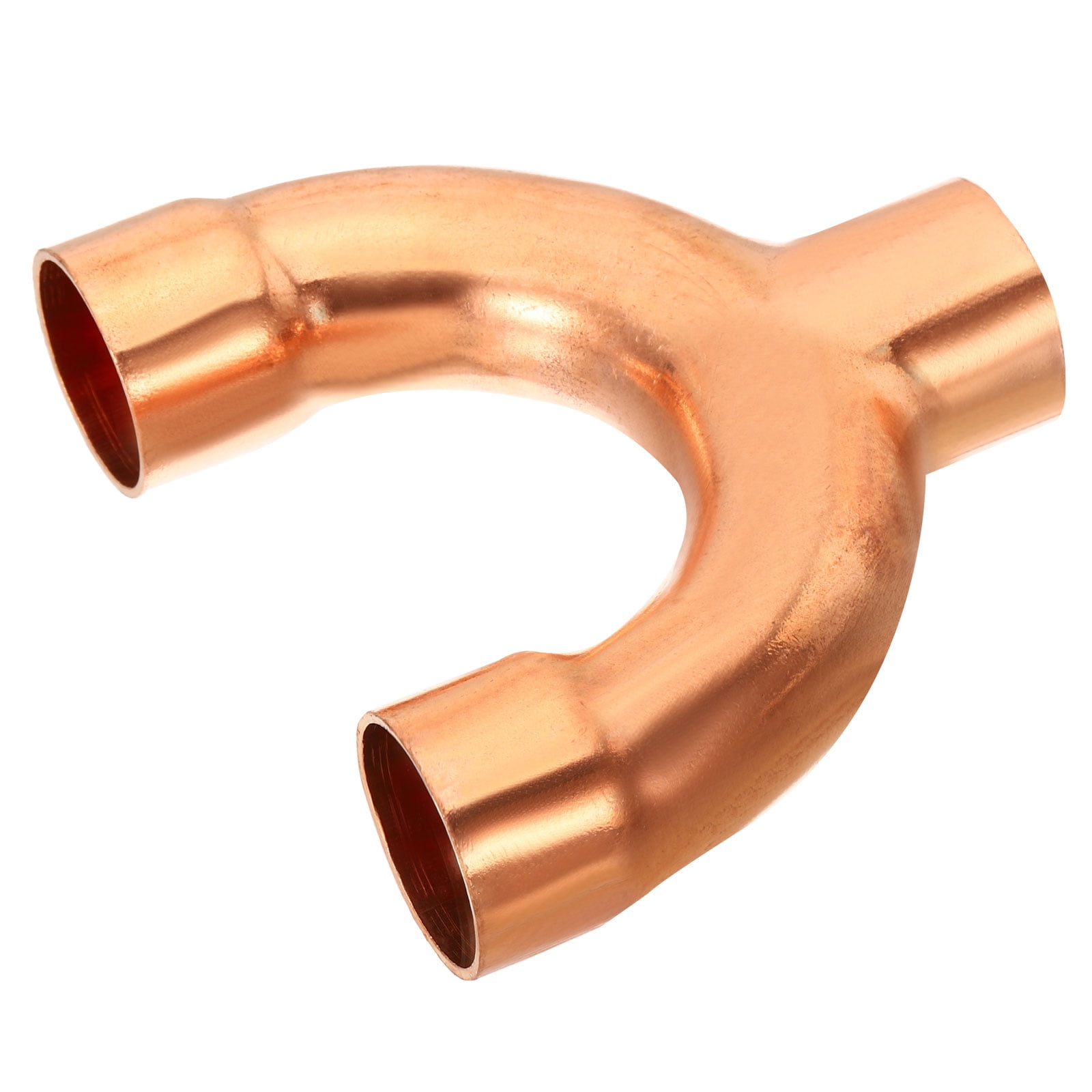 Uxcell 1-1/8 Inch ID Copper Fitting, 3 Way Y Type 99.9% Pure Copper ...