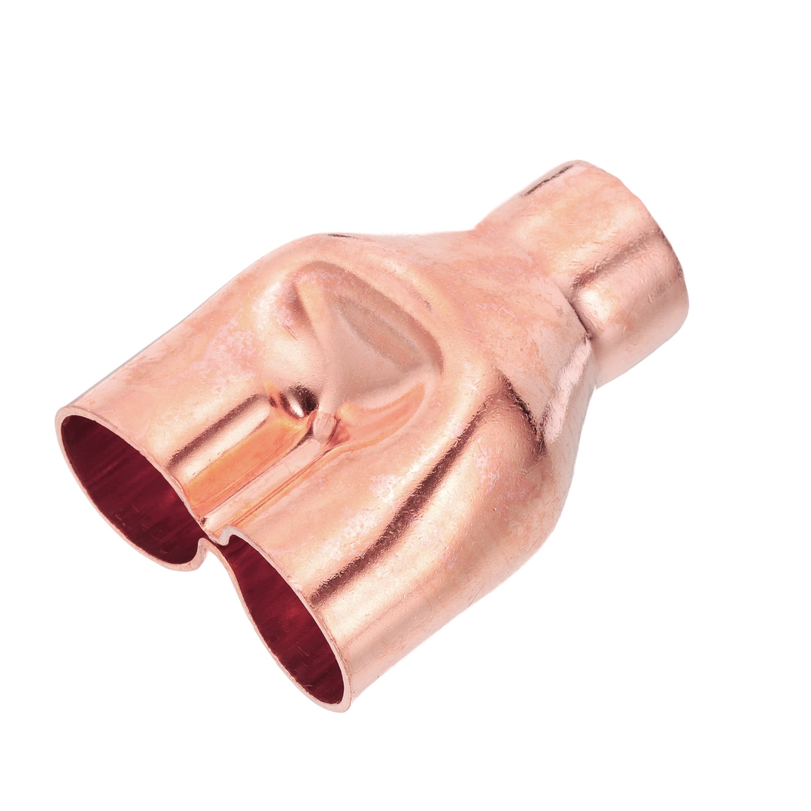 Uxcell 1 1/8" x 1 1/8" x 1 1/8" ID Tee Y Type Copper Fitting, 1 Pcs ...