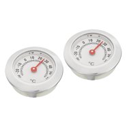 1.46" Mini Indoor Outdoor Thermometer Celsius/ Fahrenheit Temperature ...