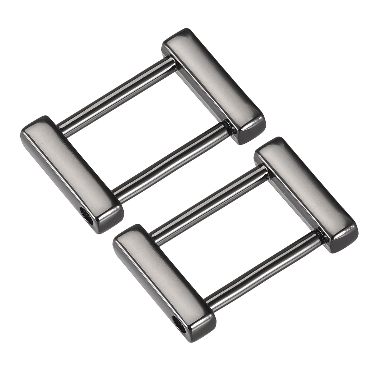 Uxcell 1.1 inch Rectangle Screw Ring Buckle Strap Connector Bag Loop ...