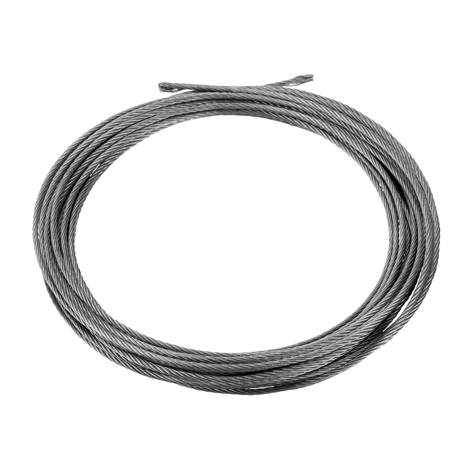 Uxcell 1/16" (1.5mm) 20ft (6M) 304 Stainless Steel Cable Wire Rope 7 x ...