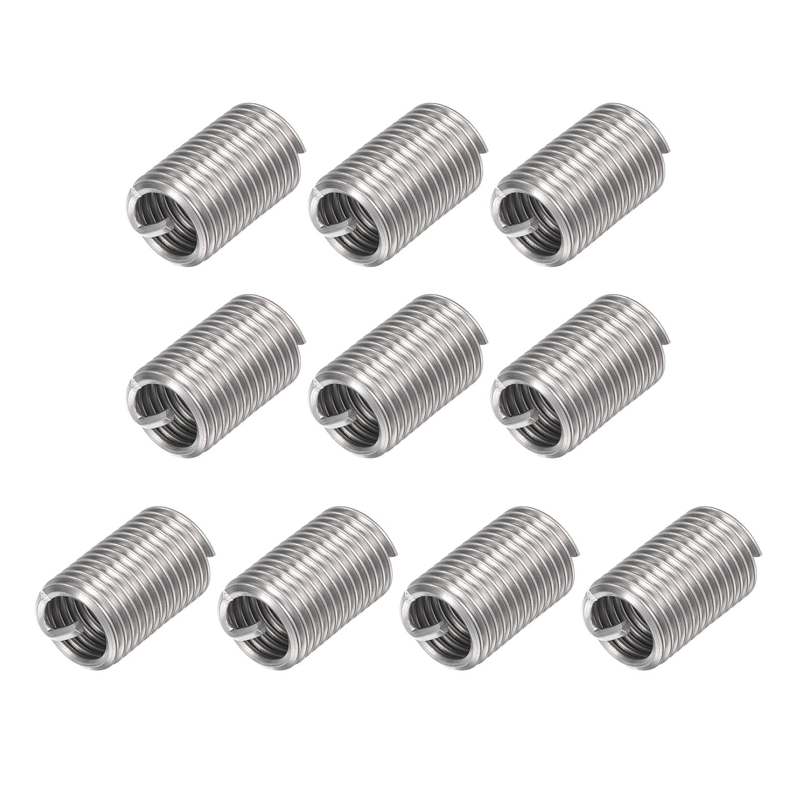 Uxcell 1/2-13 UNC 2.5D 304 Stainless Steel Wire Thread Inserts Screw ...