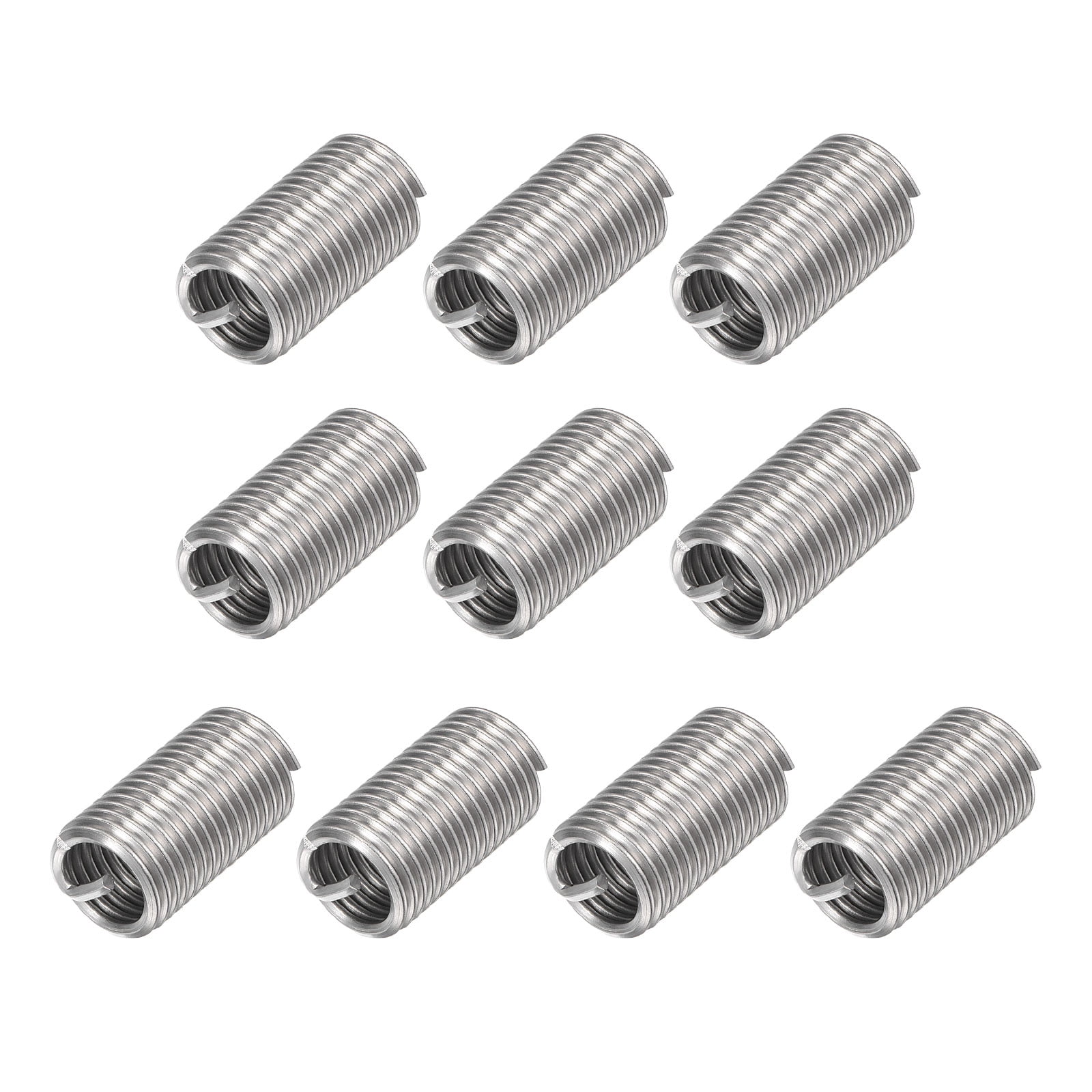 Uxcell 1/2-13 UNC 3.0D 304 Stainless Steel Wire Thread Inserts Screw ...