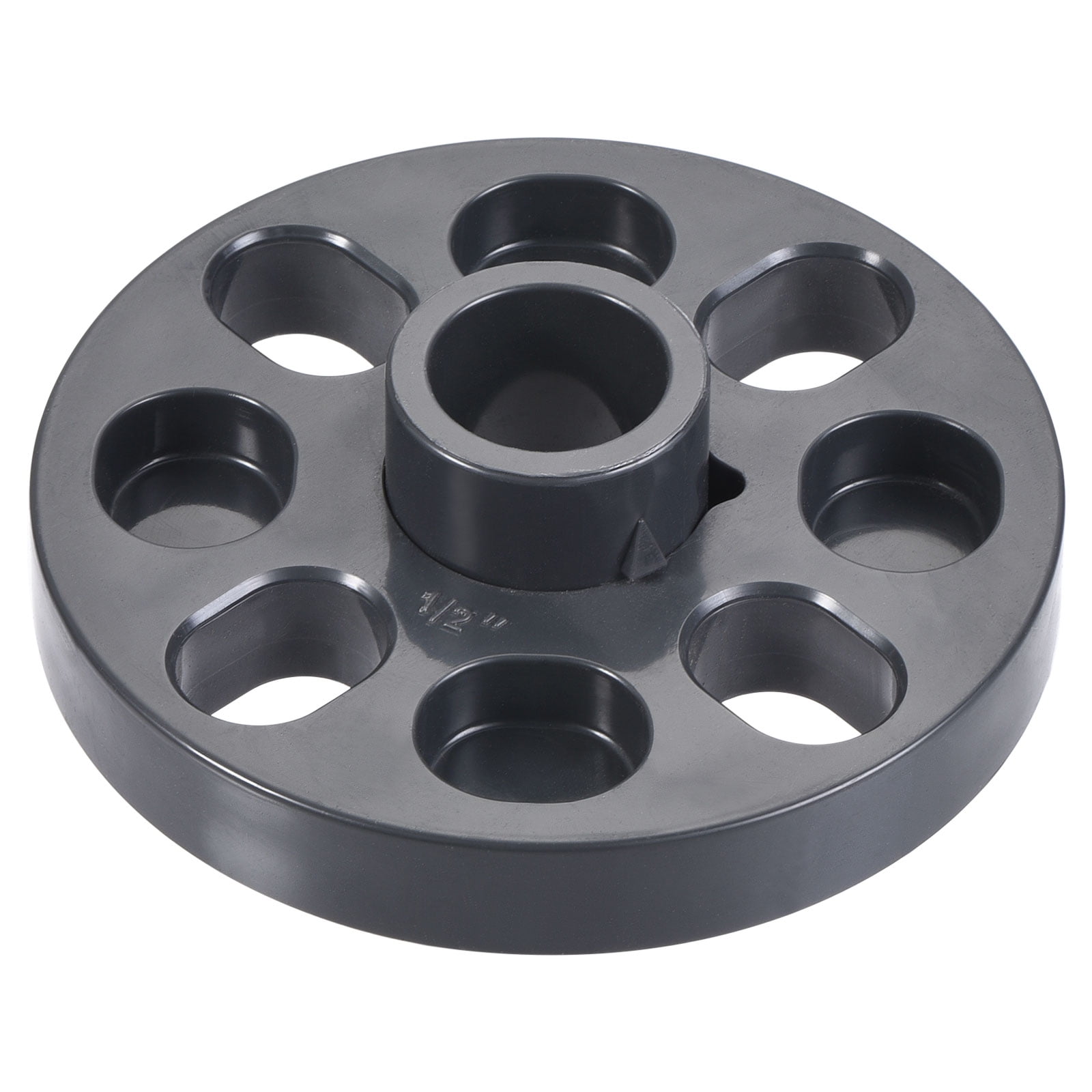 Uxcell 1/2'' 21.3mm ID UPVC Pipe Fitting Floor Flange Socket Connector ...