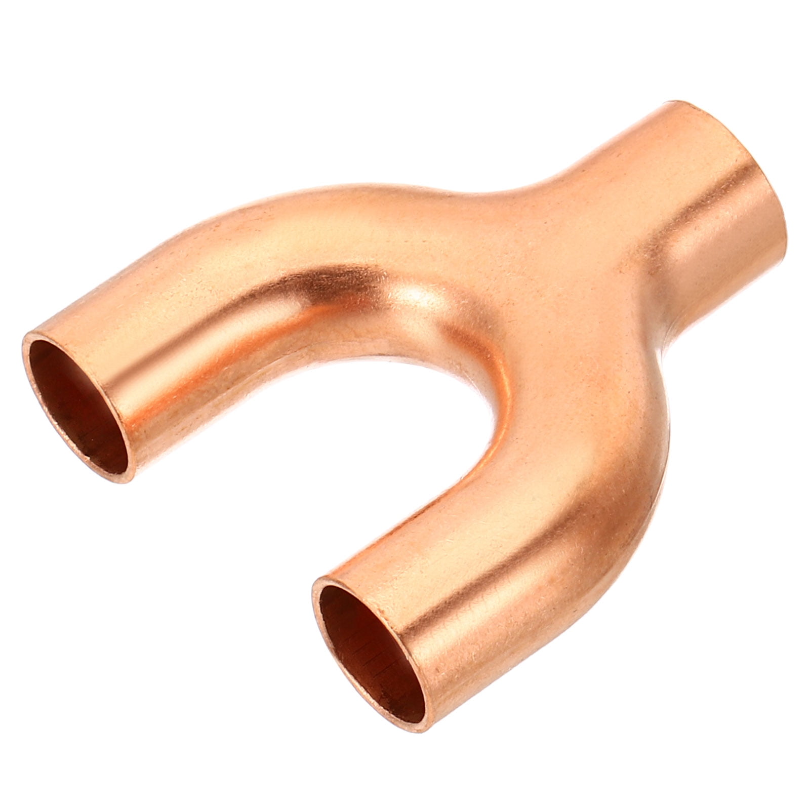 Uxcell 1/2"×3/8"×3/8" ID Copper Fitting, 3 Way Y Type 99.9% Pure Copper ...