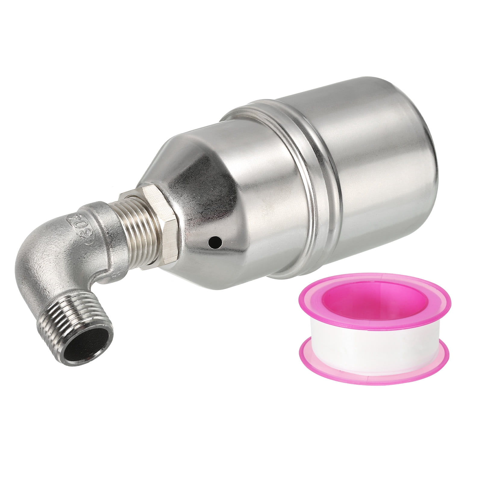 Uxcell 1/2" Auto Fill Water Tank Float Valve, 304 Steel Full Auto Water ...
