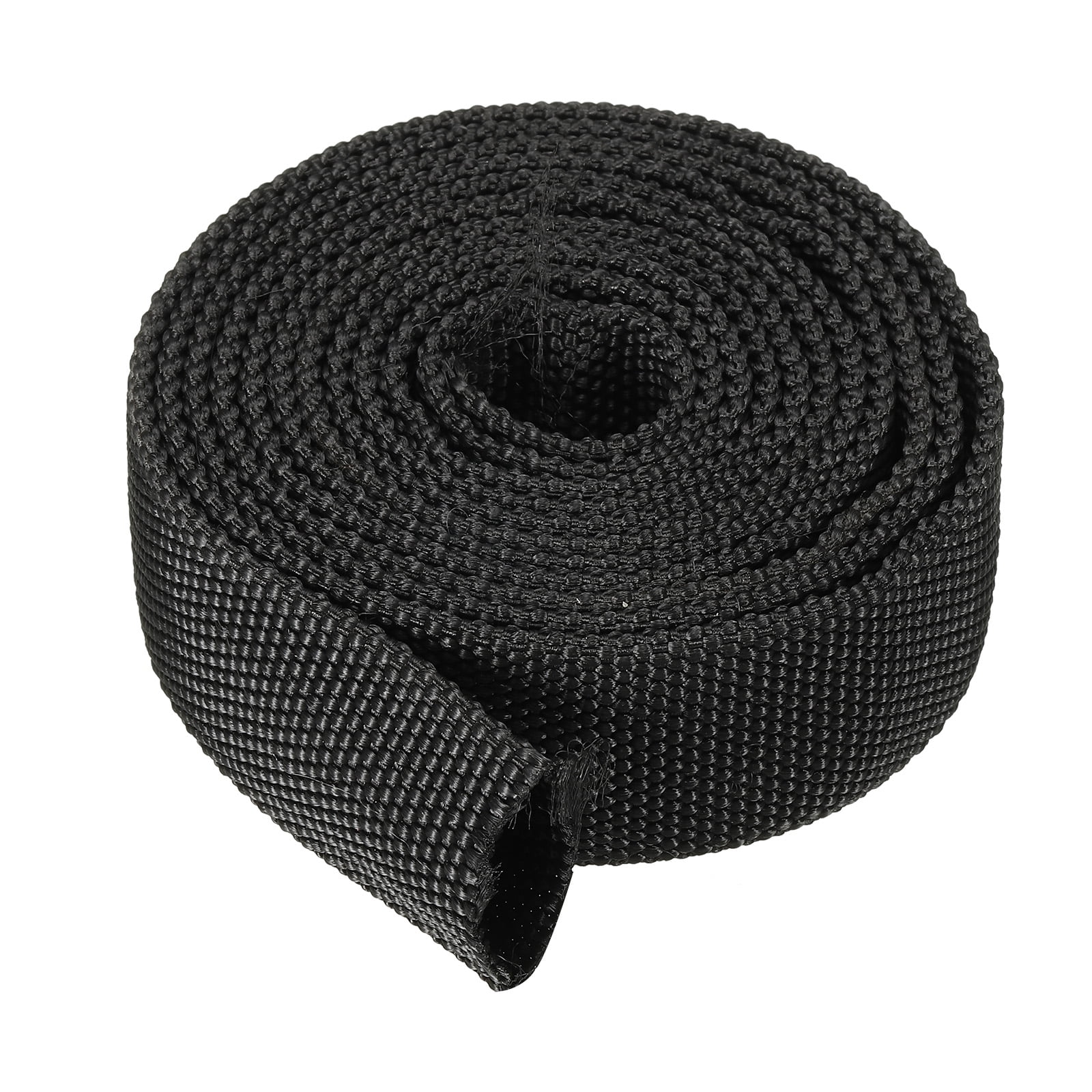 Uxcell 1.2" Dia 6.5FT Nylon Protective Hose Sleeve, Cable Cover Sheath ...