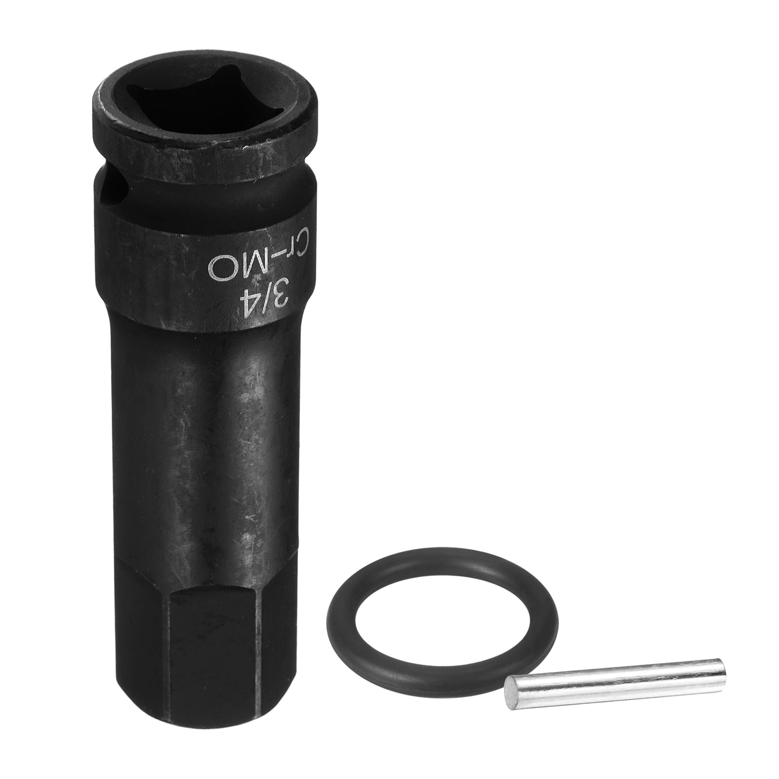 Uxcell 1/2" Drive Impact Hex Bit Socket Set 3/4 Inch SAE CR-MO Steel 6 ...