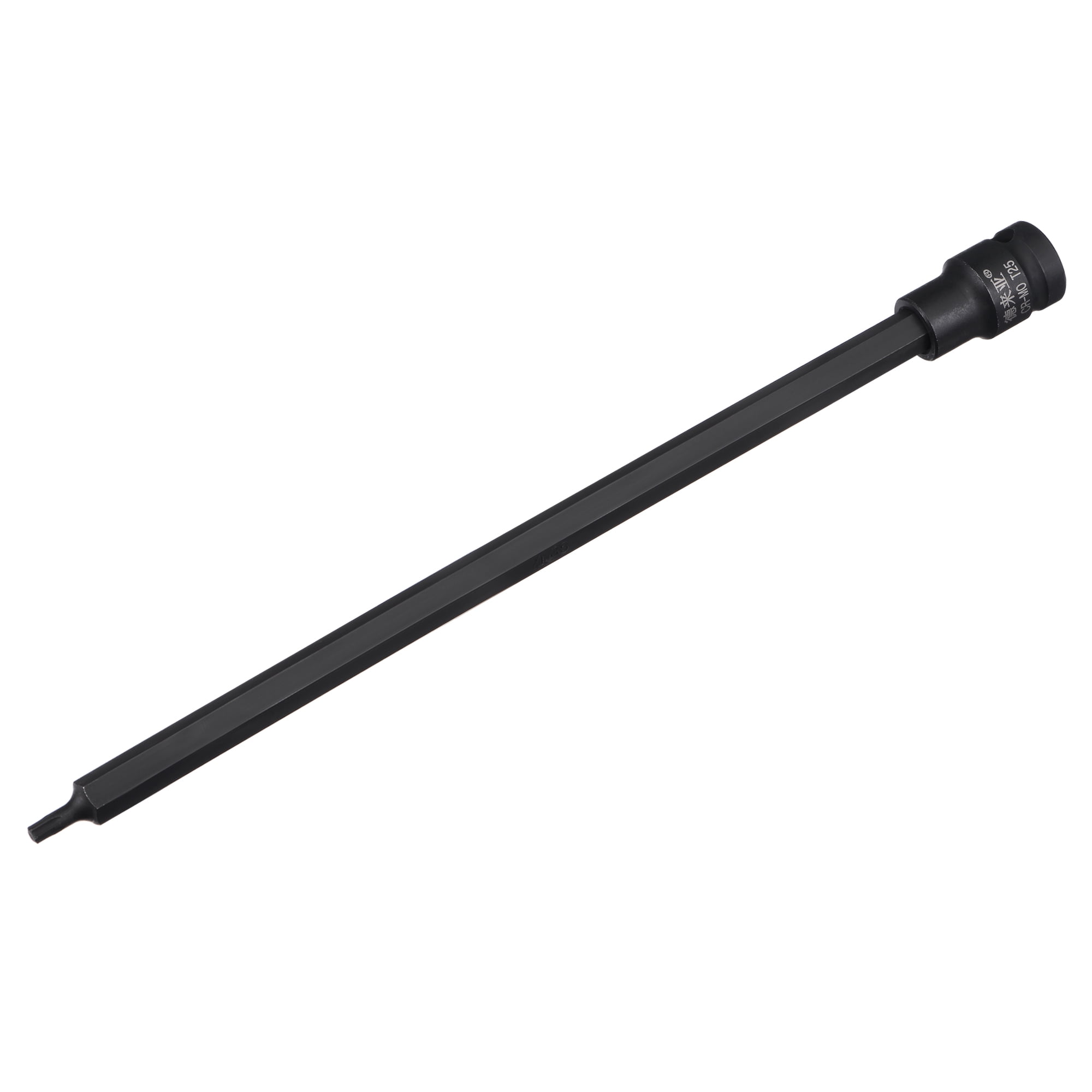 Uxcell 1/2" Drive x T25 12" Length S2 Steel Bits, Cr-Mo Sockets, Torx ...