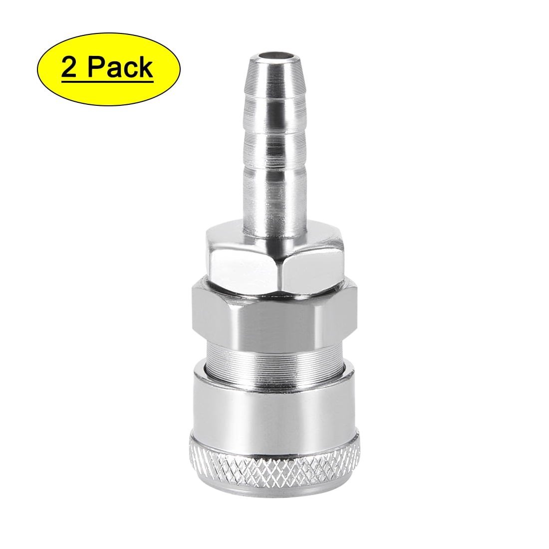 Uxcell 1/2" Female Quick Disconnect Barb Hose Air Hose Fitting Iron ...