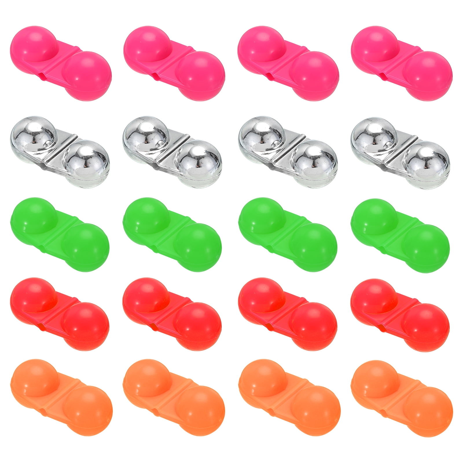 Uxcell 1.2'' Fishing Double Rattle Beads Catfish Rattles Beads Rattles ...