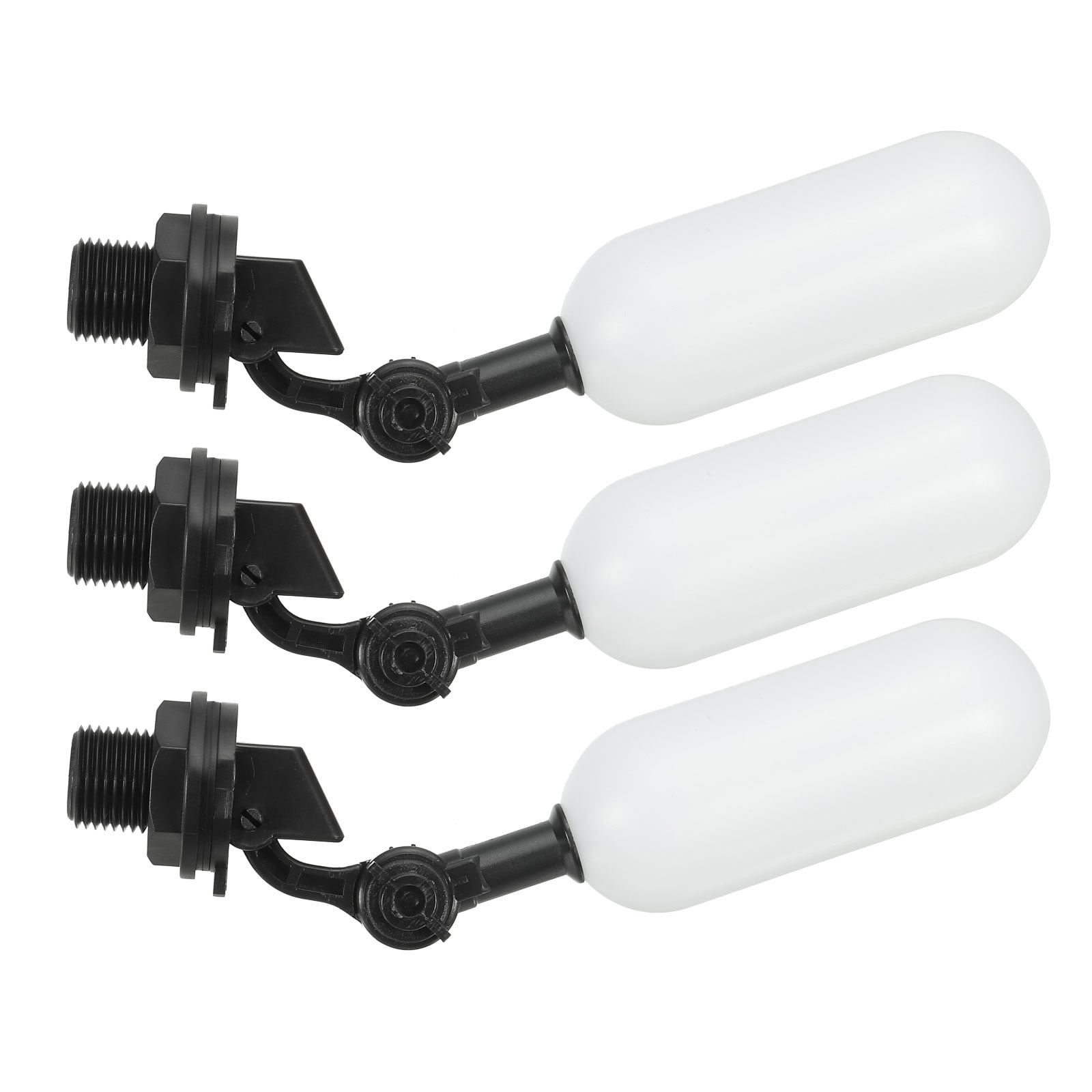 Uxcell 1/2 Inch Float Valve, 3 Pcs Plastic Valve for Water Tank with ...