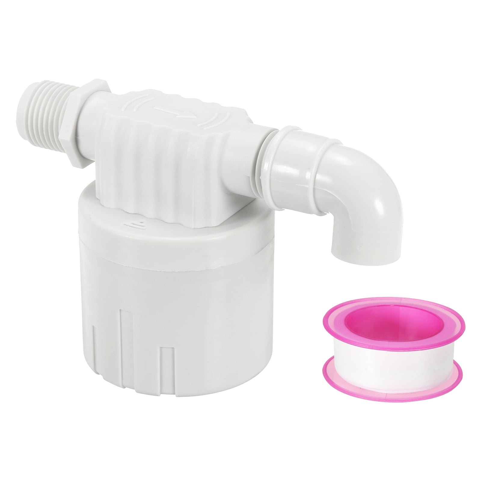 Uxcell 1/2 Inch Float Valve, Plastic Side Inlet Water Automatic Water ...