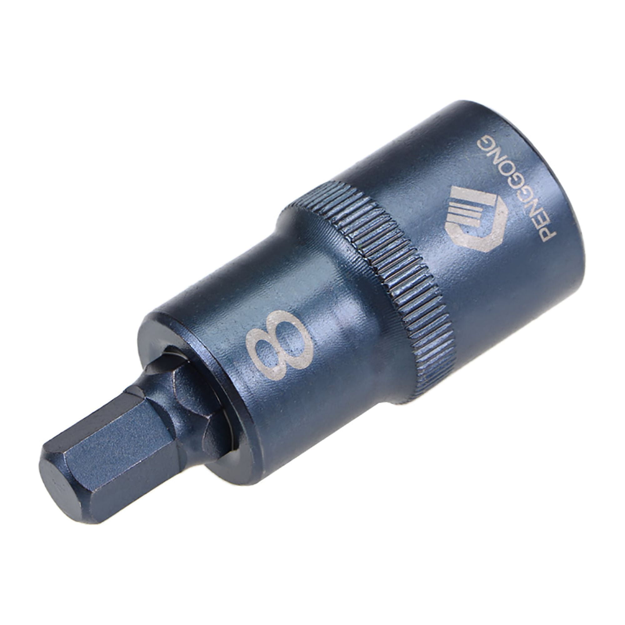 Uxcell 1/2-Inch Square Drive x H8 Metric Hex Bit Socket, 2 Inch Length ...