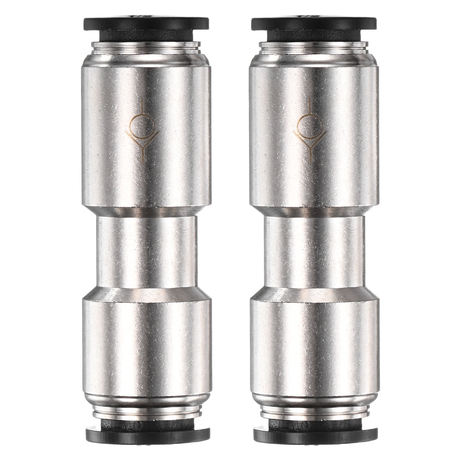 Uxcell 1/2" OD Check Valve, Nickel Plated Brass Push to Connect Fitting ...