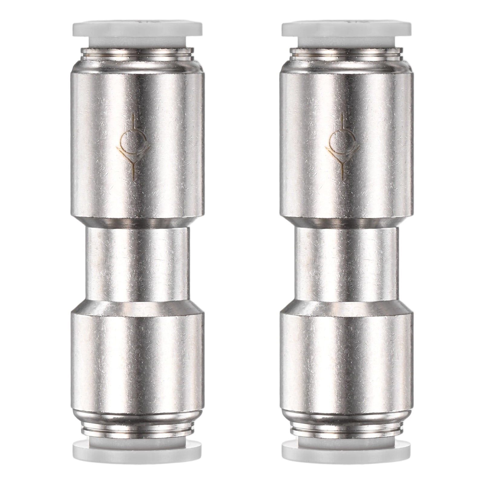 Uxcell 1/2" OD Check Valve, Nickel Plated Brass Push to Connect Fitting ...