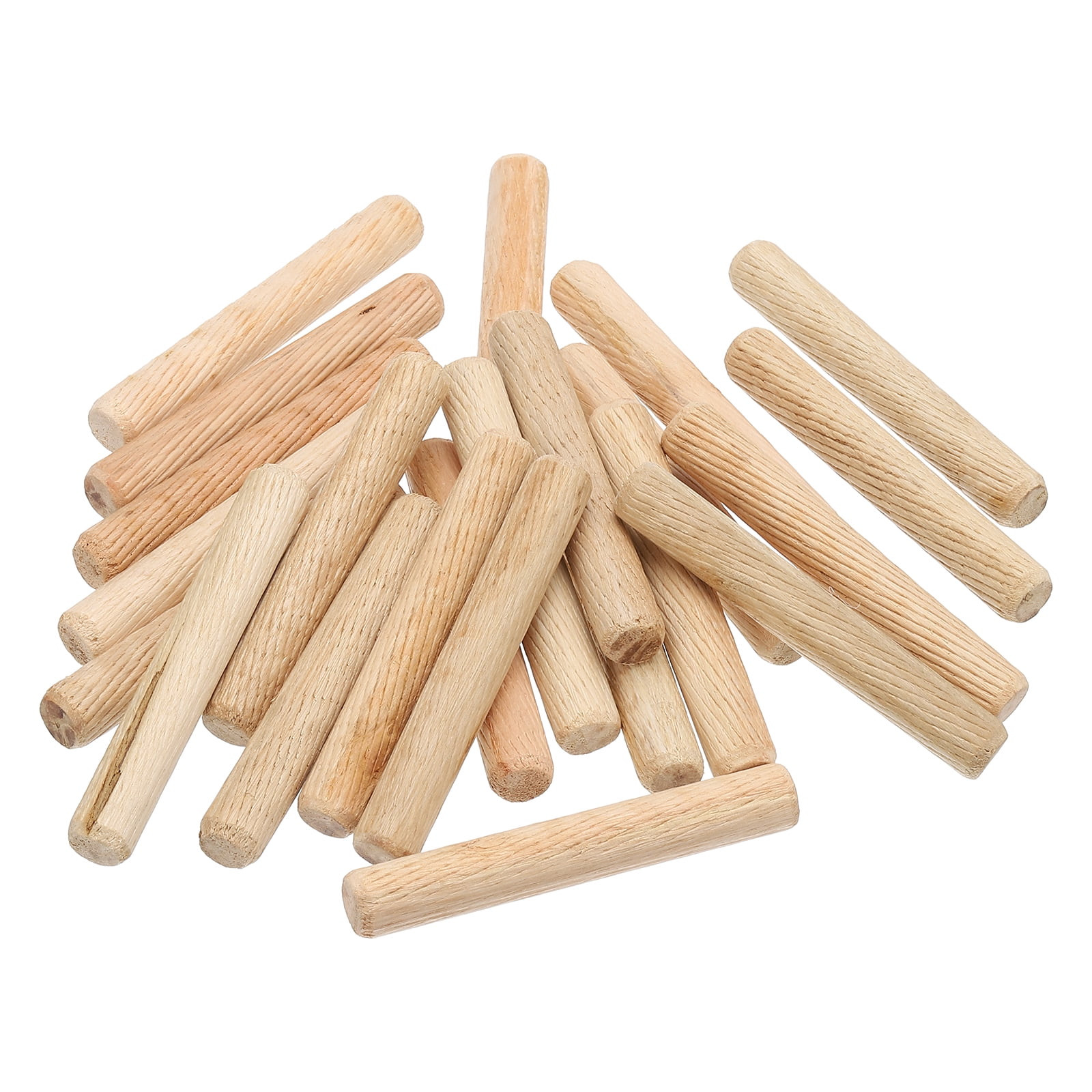 Uxcell 1/2 Wooden Dowel Pins, 300 Pcs M12x80mm Wood Dowel Pins Hardwood ...