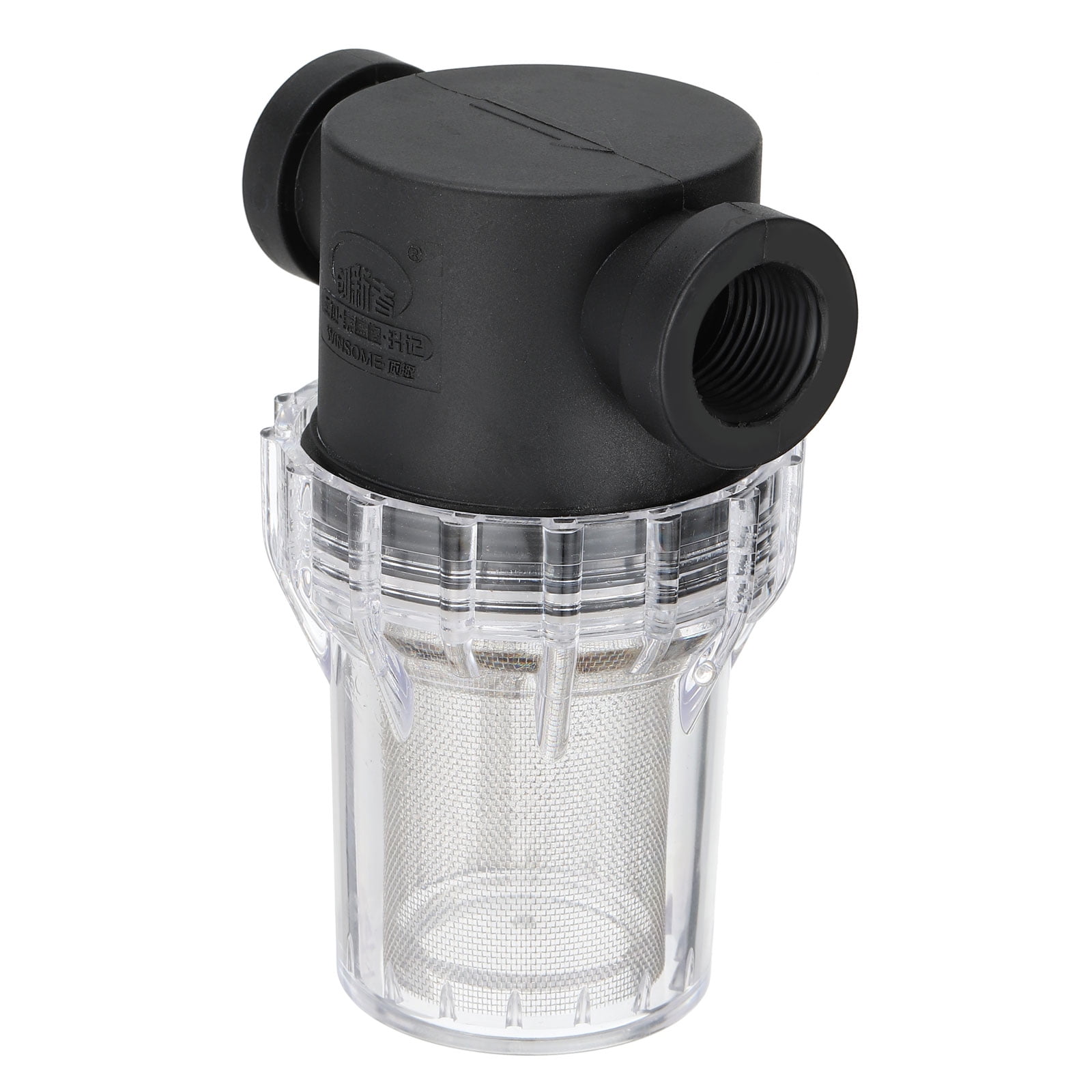 Uxcell 1/2 inch Female In-Line Strainer with 40 Mesh Stainless Steel ...