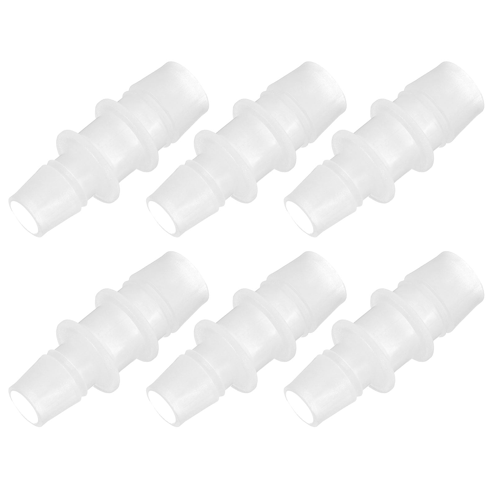 Uxcell 1/2" to 3/5" 6 Pcs Plastic Hose Barb Fittings, Reducer Tube ...
