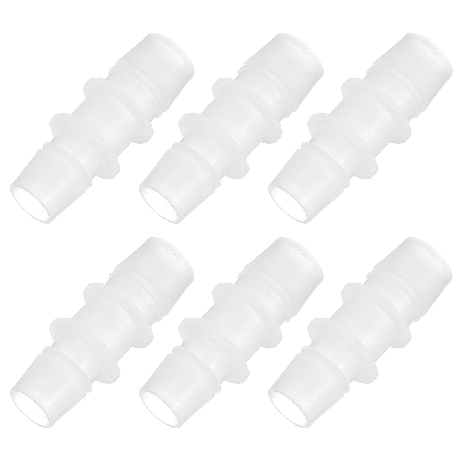 Uxcell 1/2" to 5/9" 6 Pcs Plastic Hose Barb Fittings, Reducer Tube ...