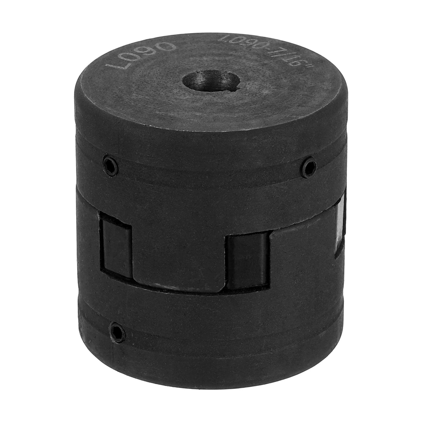 Uxcell 1/2" to 7/16" L090 Flexible 3-Piece L-Jaw Coupling Coupler Set ...