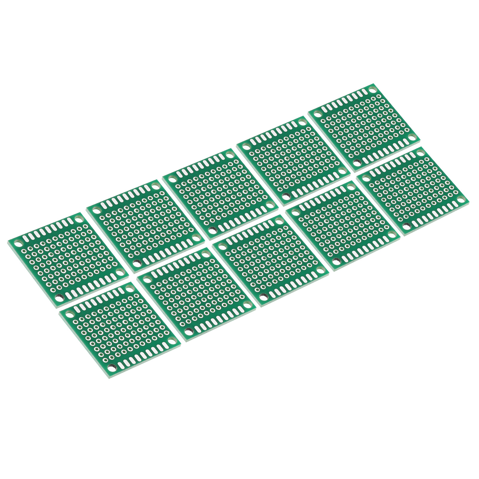 Uxcell 1.2" x 1.2" PCB Board Circuit, 24 Pcs Prototype Perfboard Solder ...