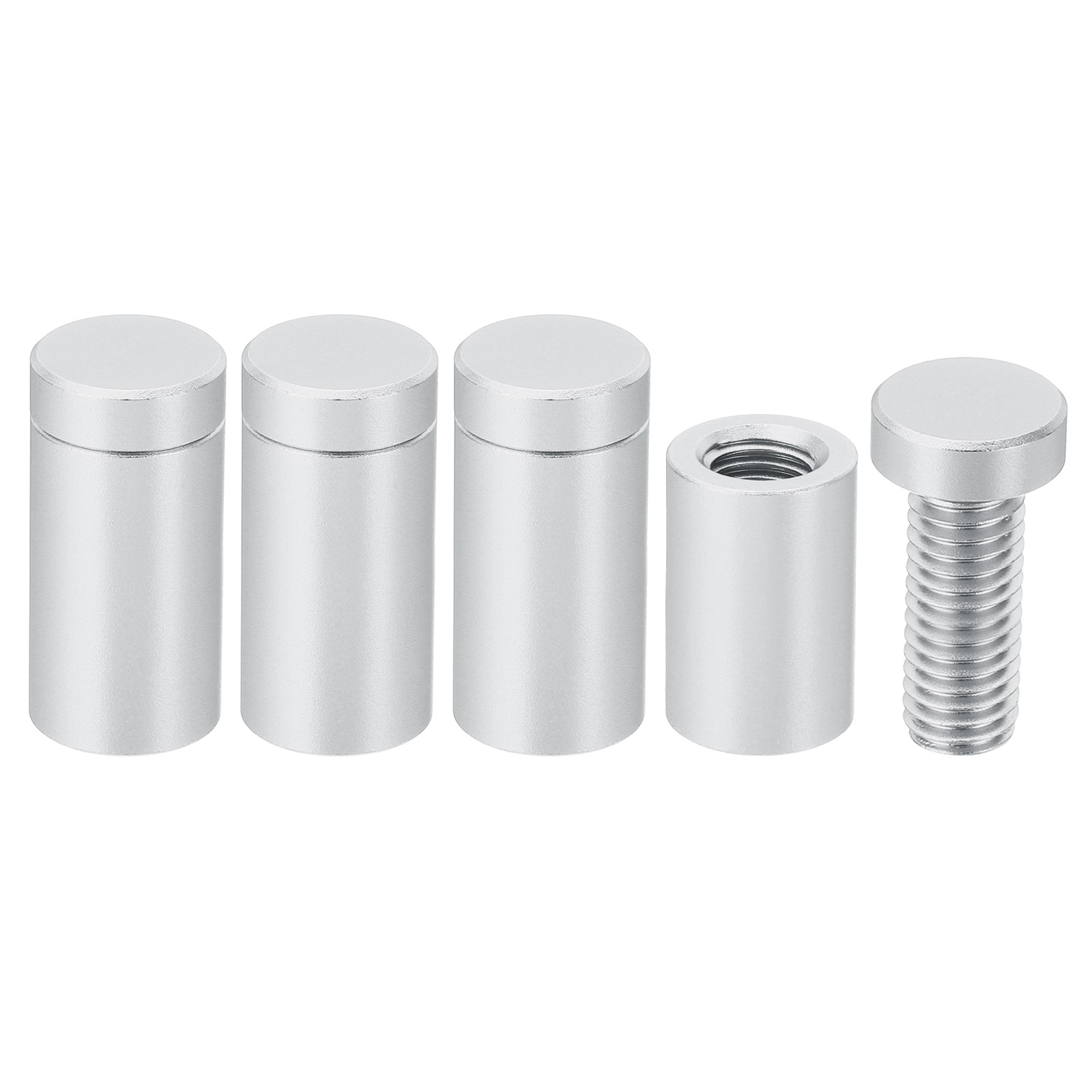 Uxcell 1/2 x 1.2 inch Sign Standoff Screws, 4 Pcs Stainless Steel Wall ...