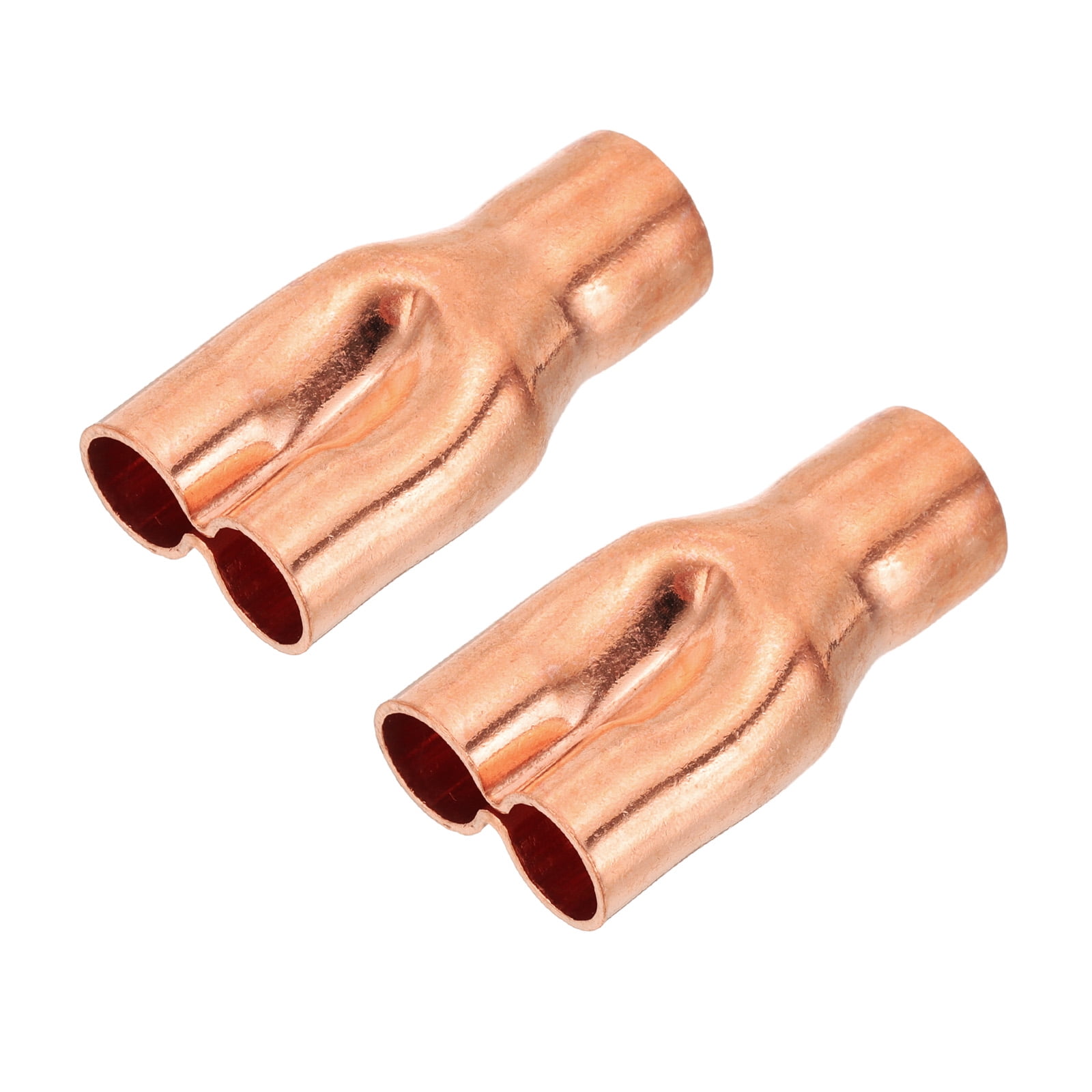Uxcell Y Type Copper Fitting, Welding Joint Split Union Intersection ...
