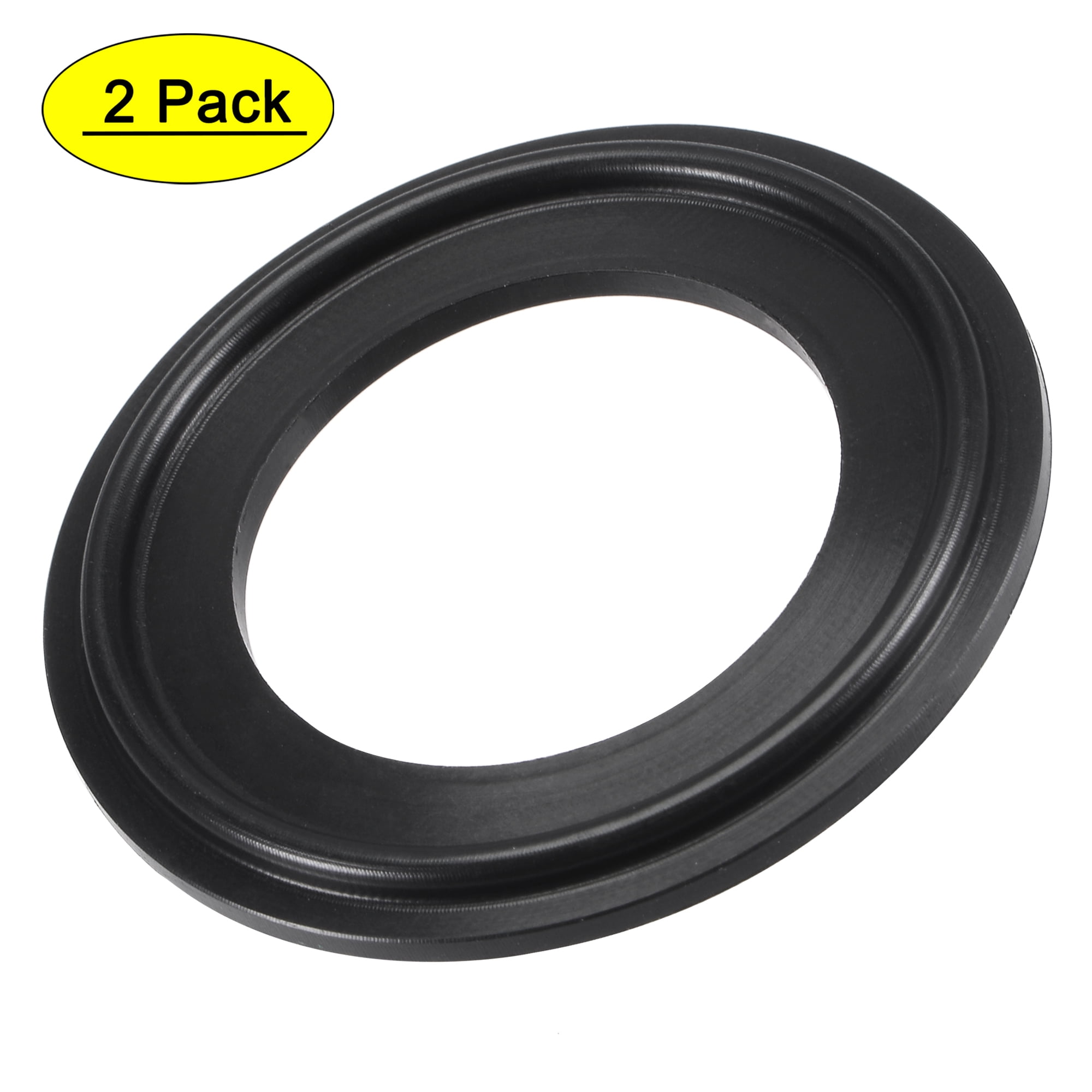 Uxcell 1.25" Fluorine Rubber Gasket Flange O-Ring for Vacuum Clamp ...