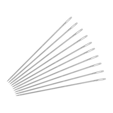 Uxcell 50Pcs Beading Needles Fine Thin Long Straight Sewing Embroidery ...