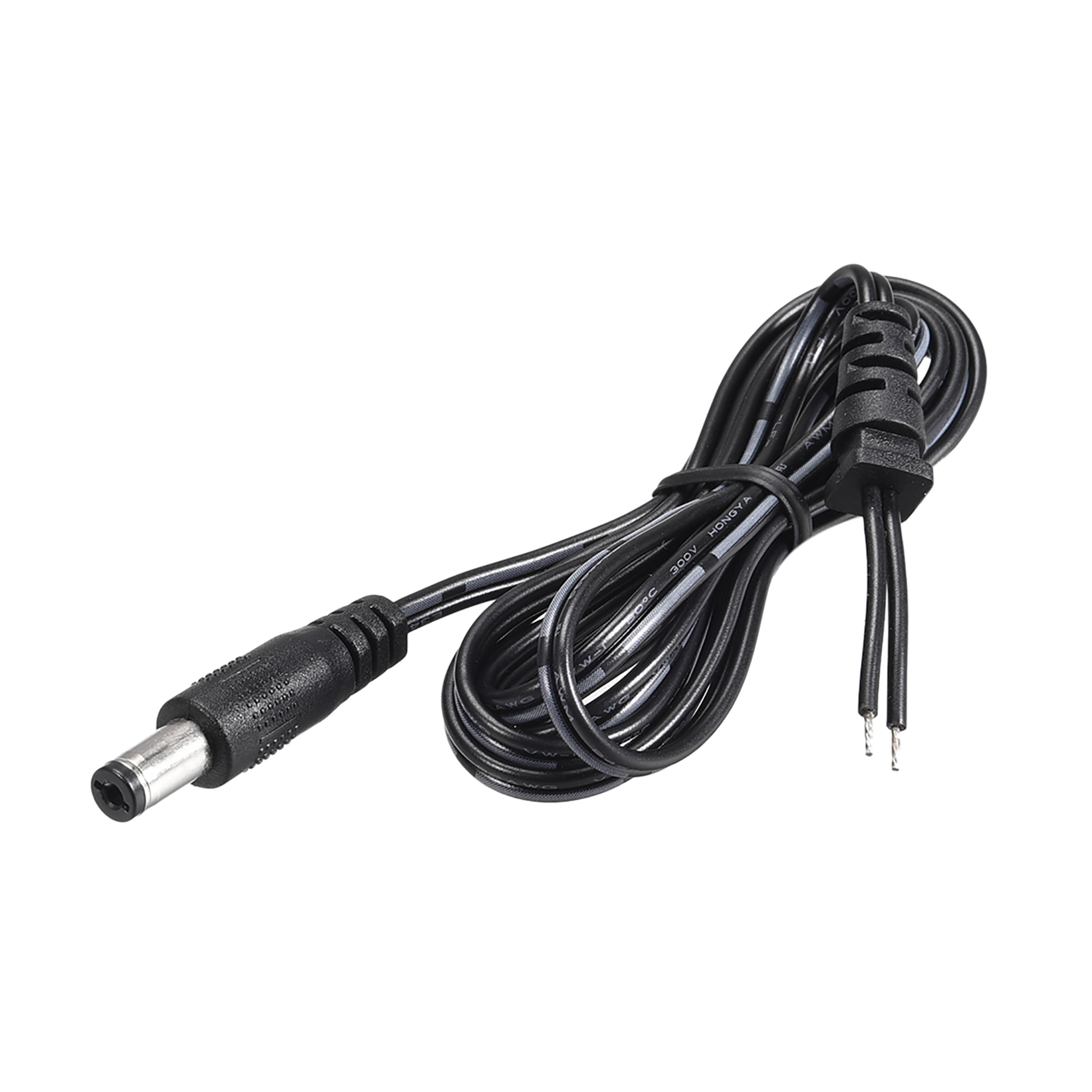 Uxcell 1.2M/4FT,4.0mm x 1.7mm 2A Male Plug DC Power Adapter Connector ...
