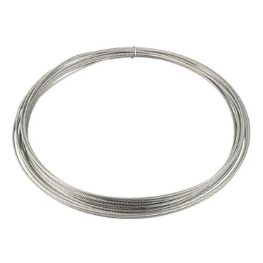 BENTISM T304 Stainless Steel Cable Steel Wire Rope 1/16" 328 ft 7x7 ...